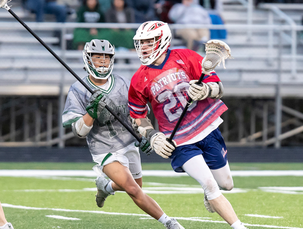 Trinity defeats Red Land 12-11 in boys high school lacrosse - pennlive.com
