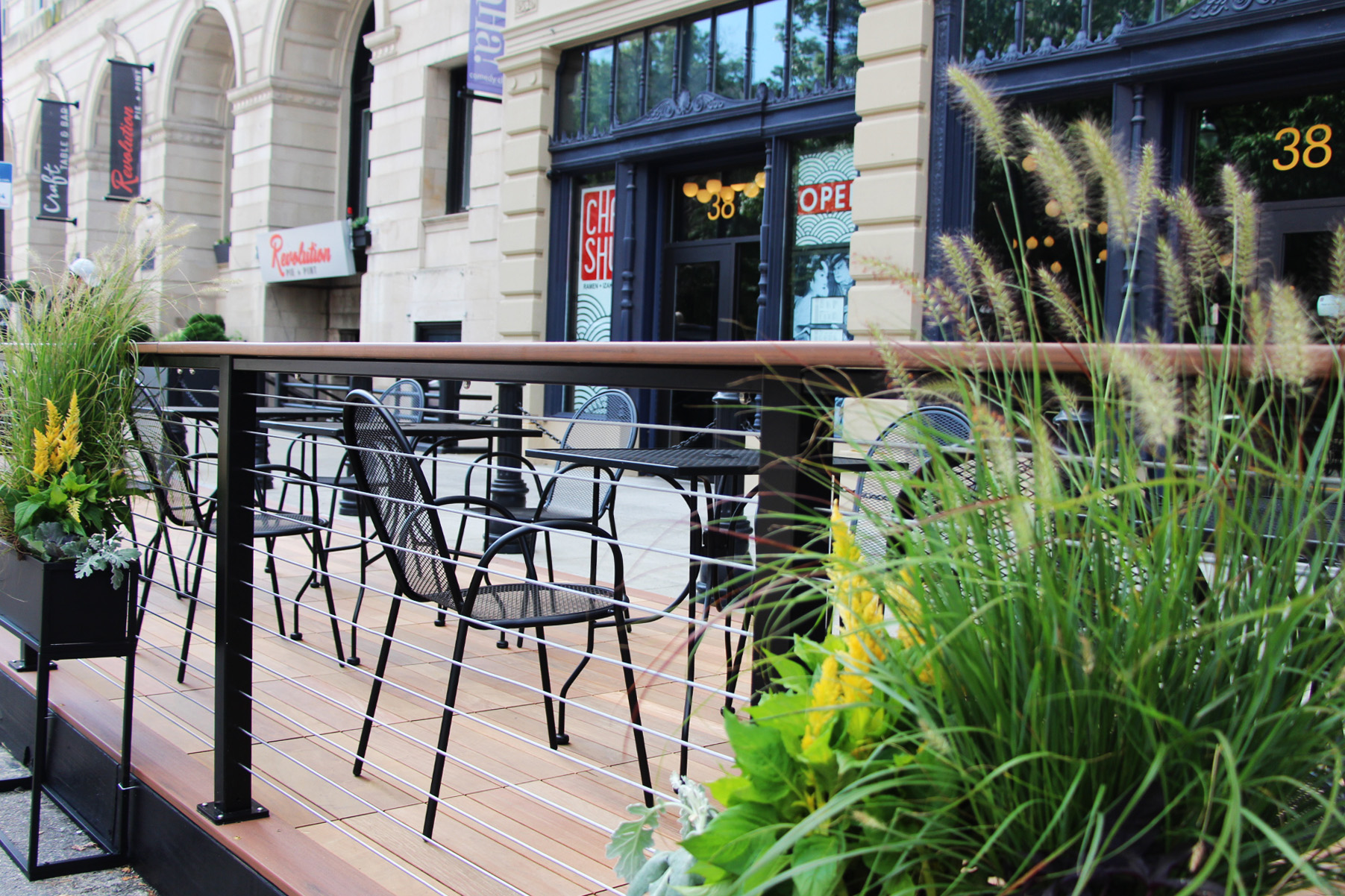 Worcester reveals first 'parklet' at Chashu Ramen + Izakaya - masslive.com