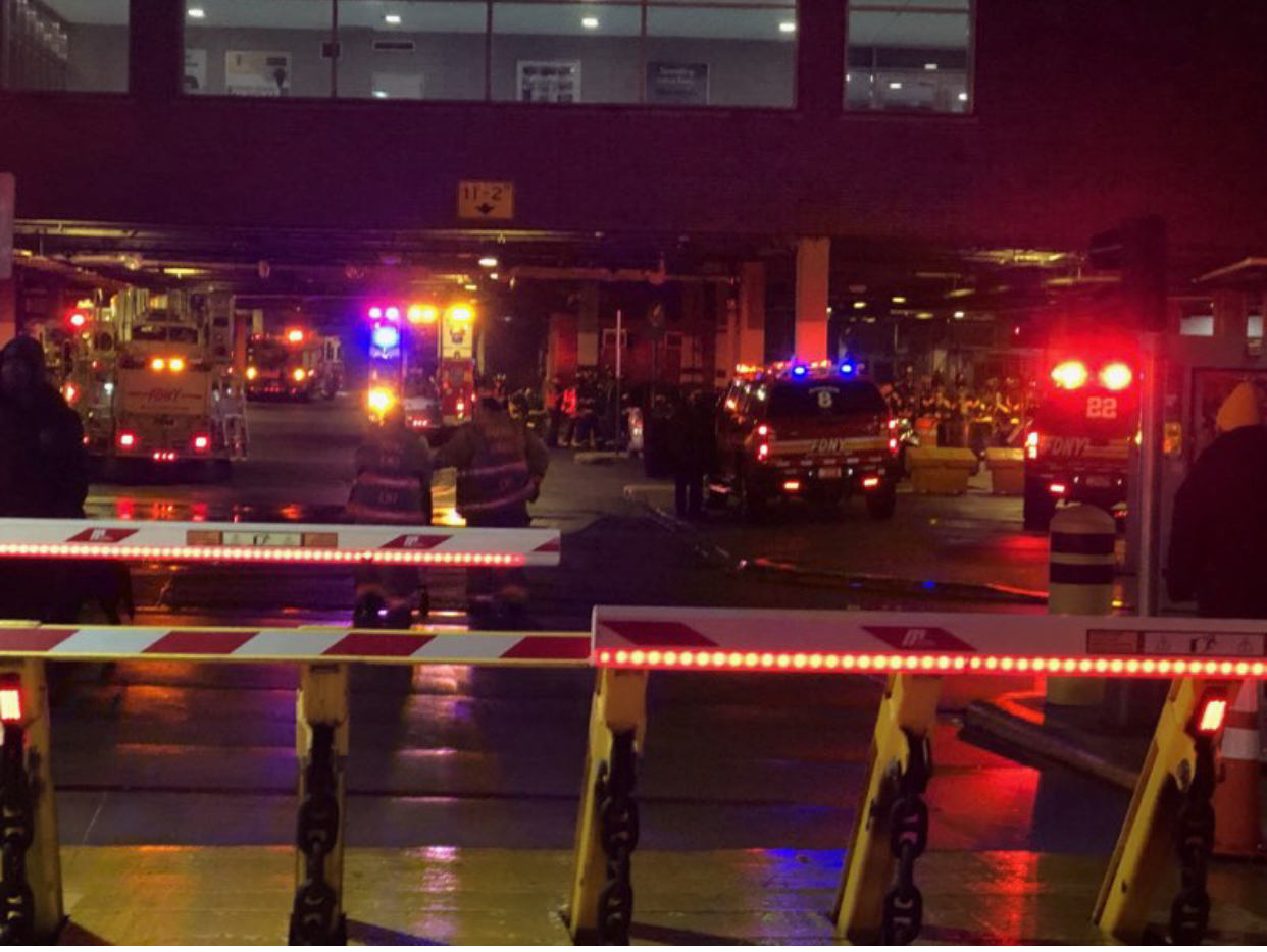 Fire forces passengers to evacuate from Staten Island Ferry during ...