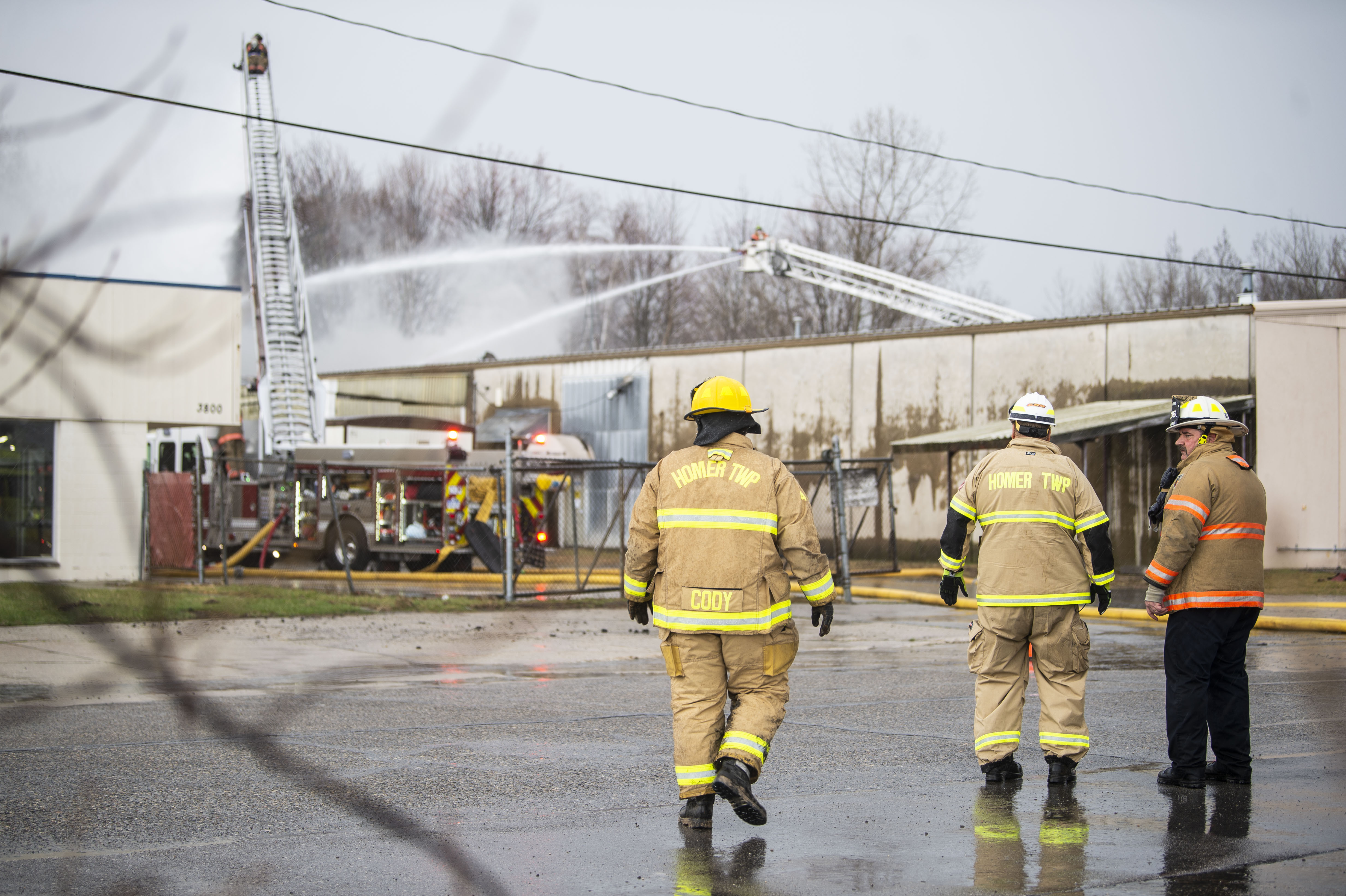 Firefighters battle blaze at Midland Compounding and Consulting - mlive.com