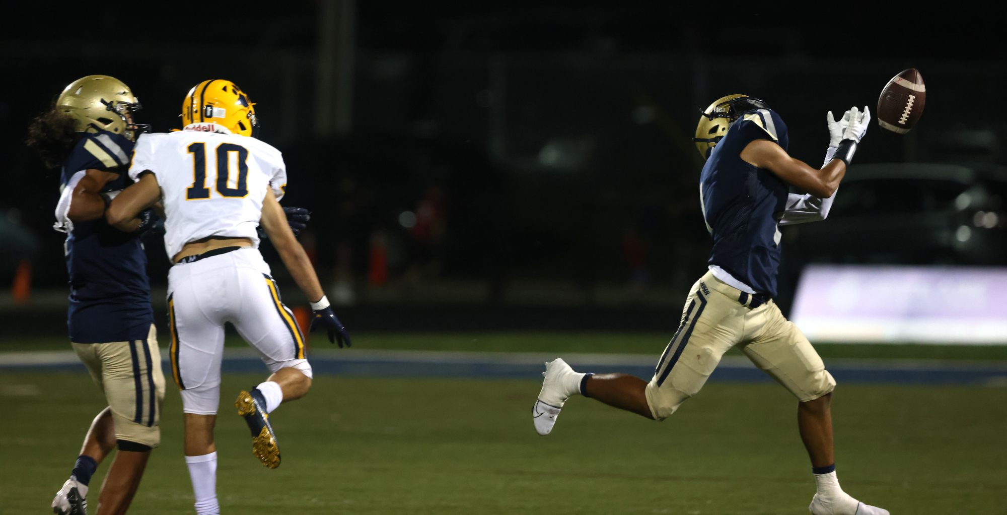 St. Ignatius at Archbishop Hoban high school football, September 16 ...