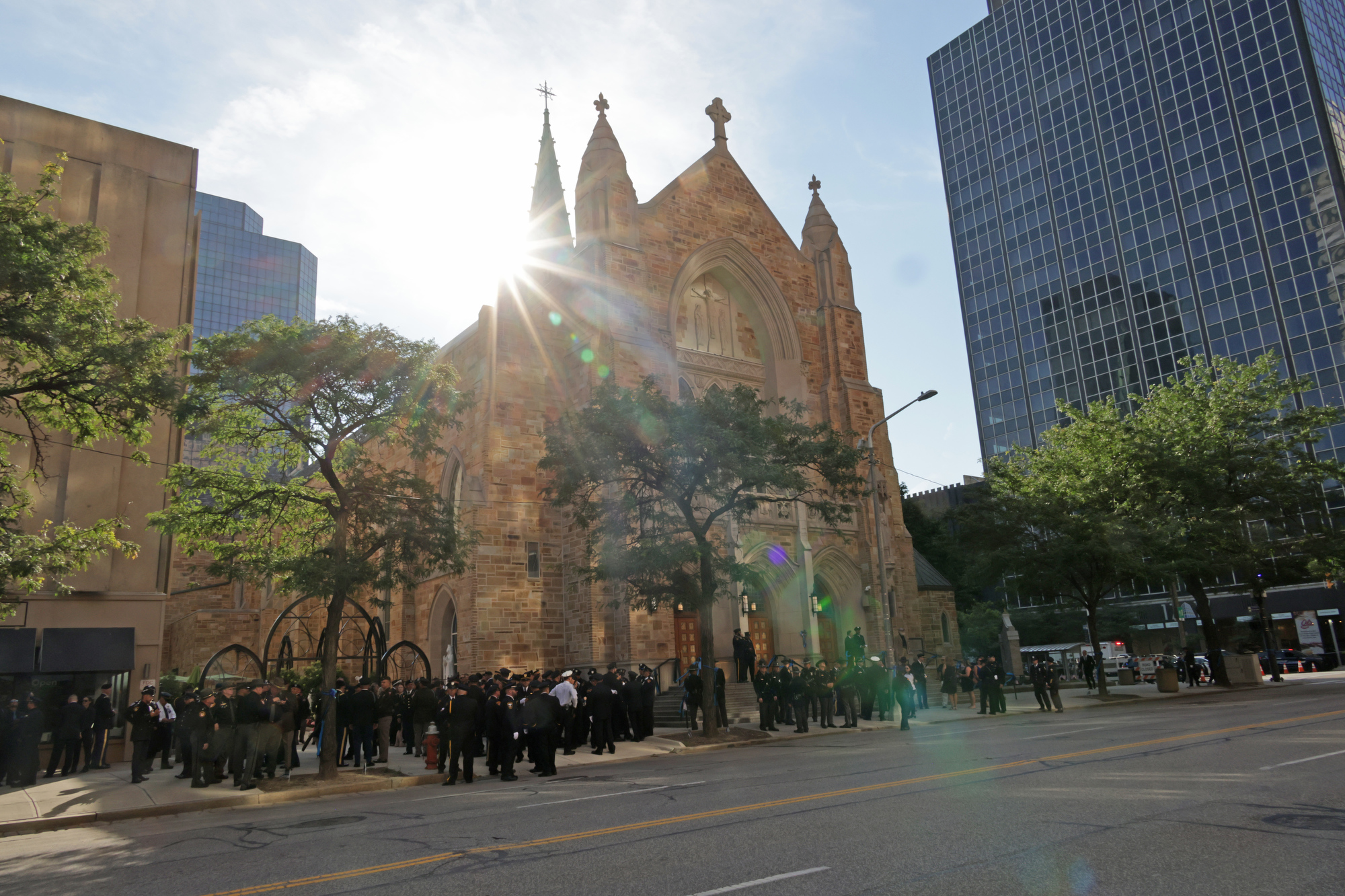 Cleveland officer Jamieson Ritter memorial service - cleveland.com