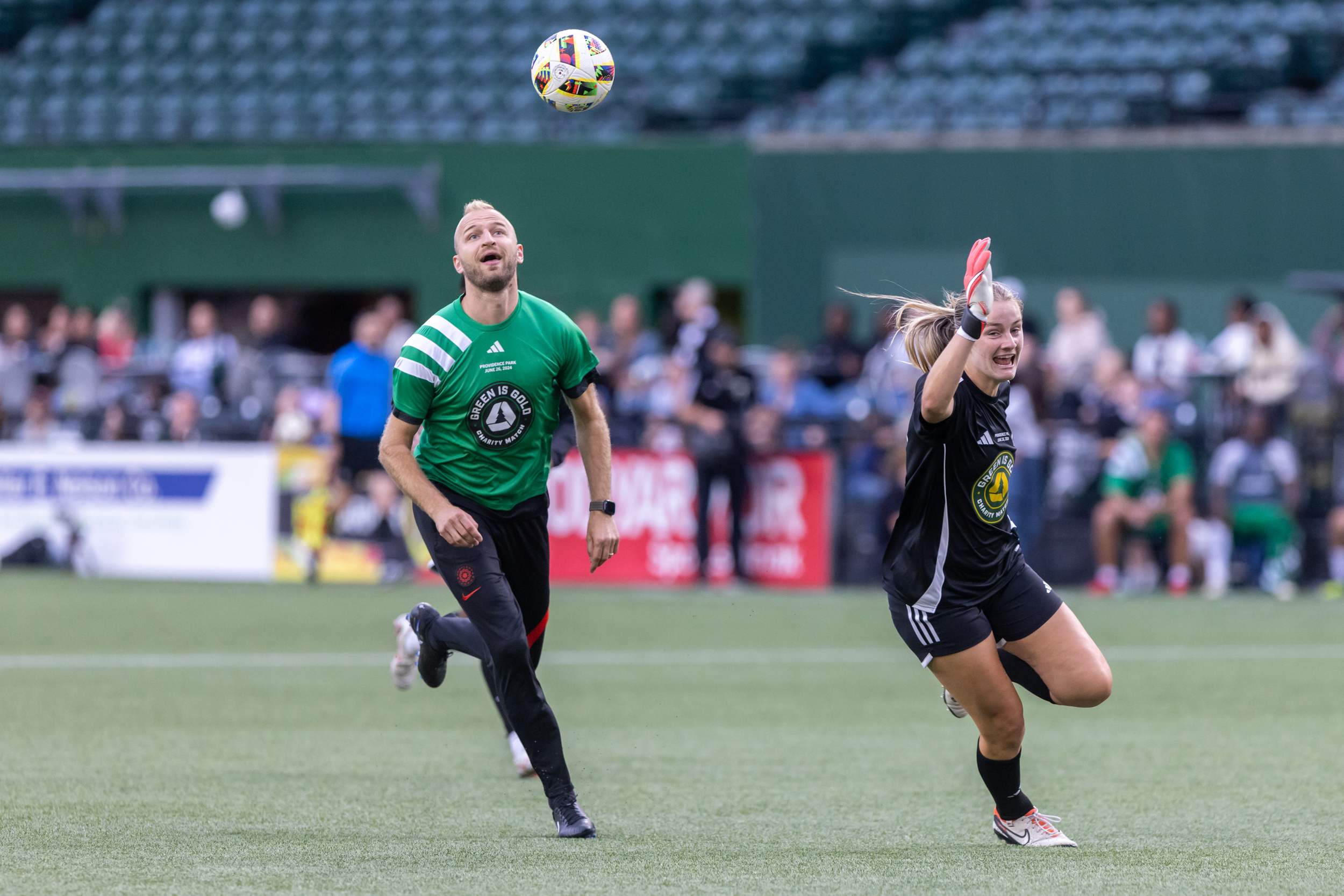 Portland Timbers and Thorns "Green is Gold" charity match - oregonlive.com