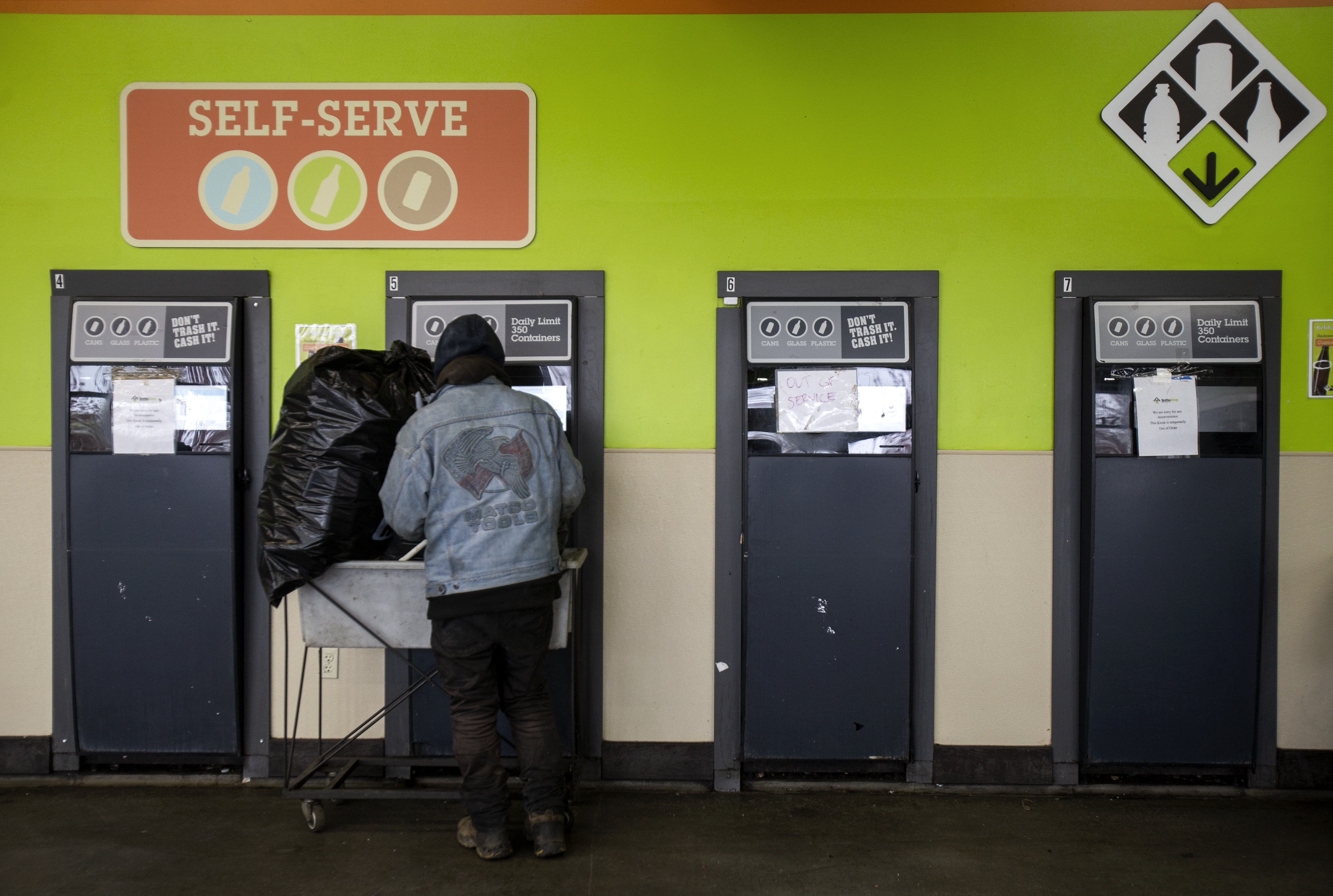 People return containers to BottleDrop Redemption Center - oregonlive.com