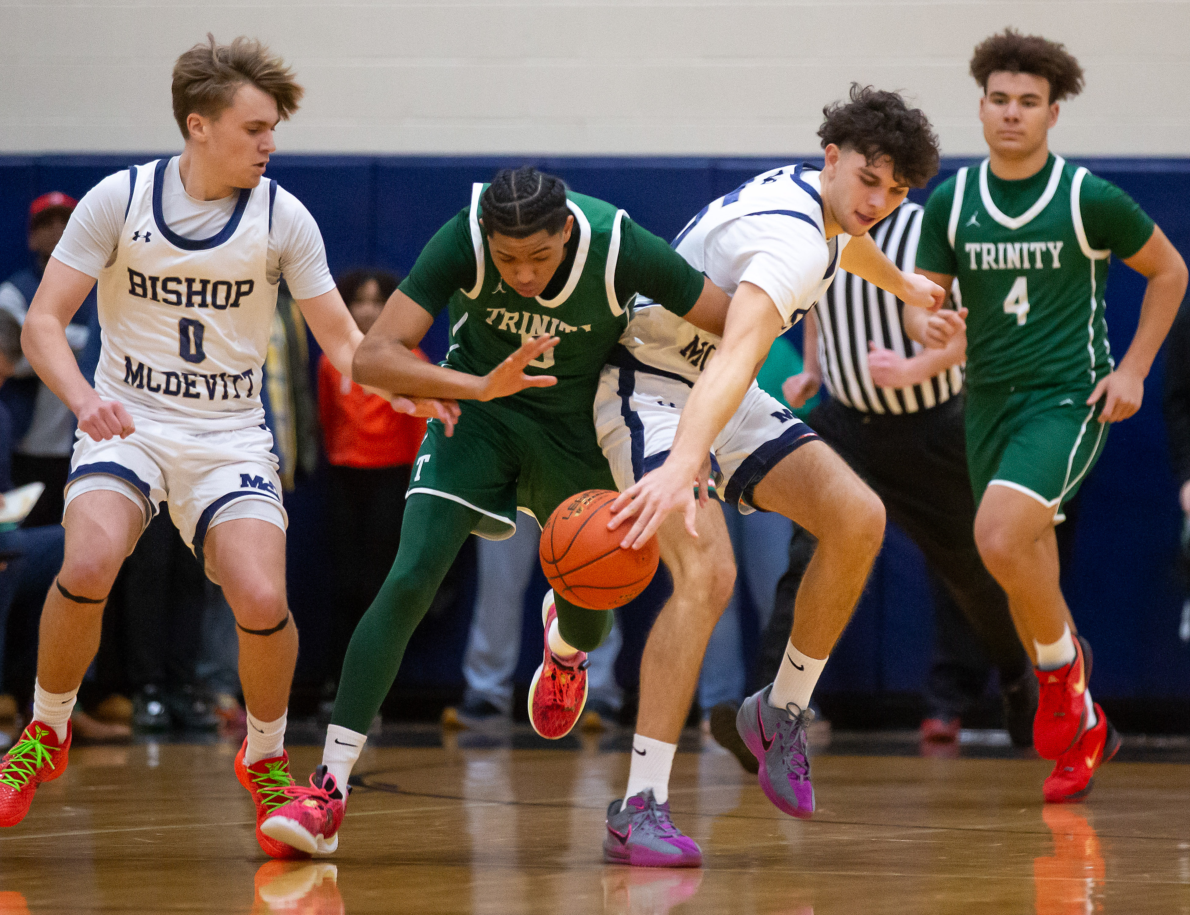 Trinity defeats Bishop McDevitt 75-66 in boys high school basketball ...