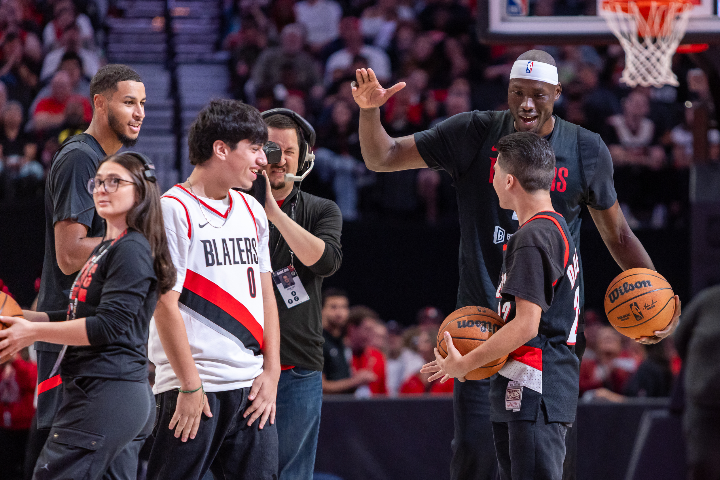 Trail Blazers annual fan fest scrimmage - oregonlive.com