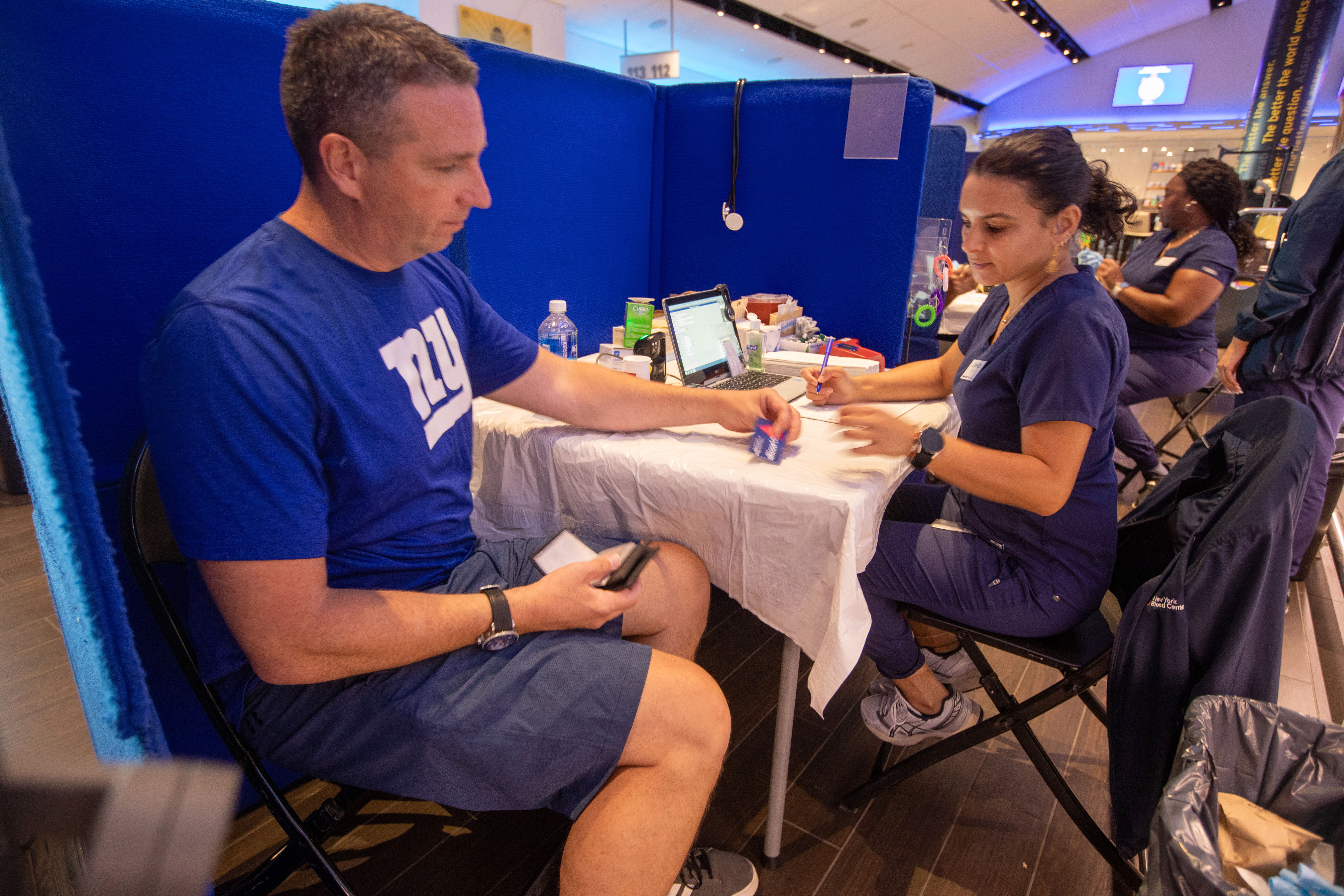 Giants host blood drive in memory of NJ leukemia patient - nj.com