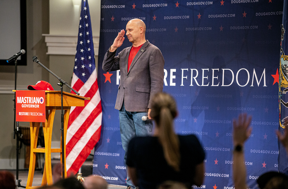 Doug Mastriano rally at Legacy Faith Church - pennlive.com