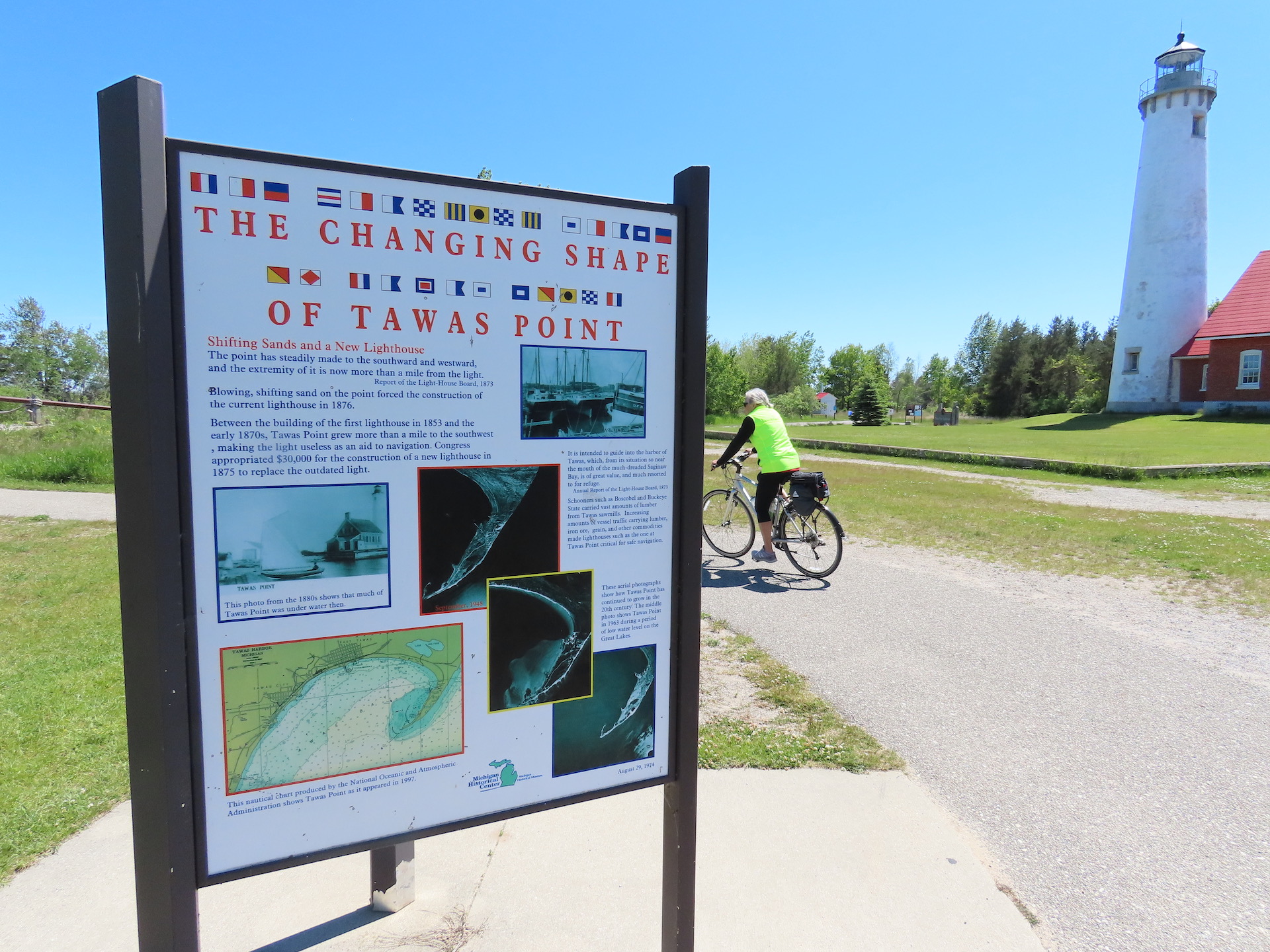 High water eroding Tawas Point State Park - mlive.com