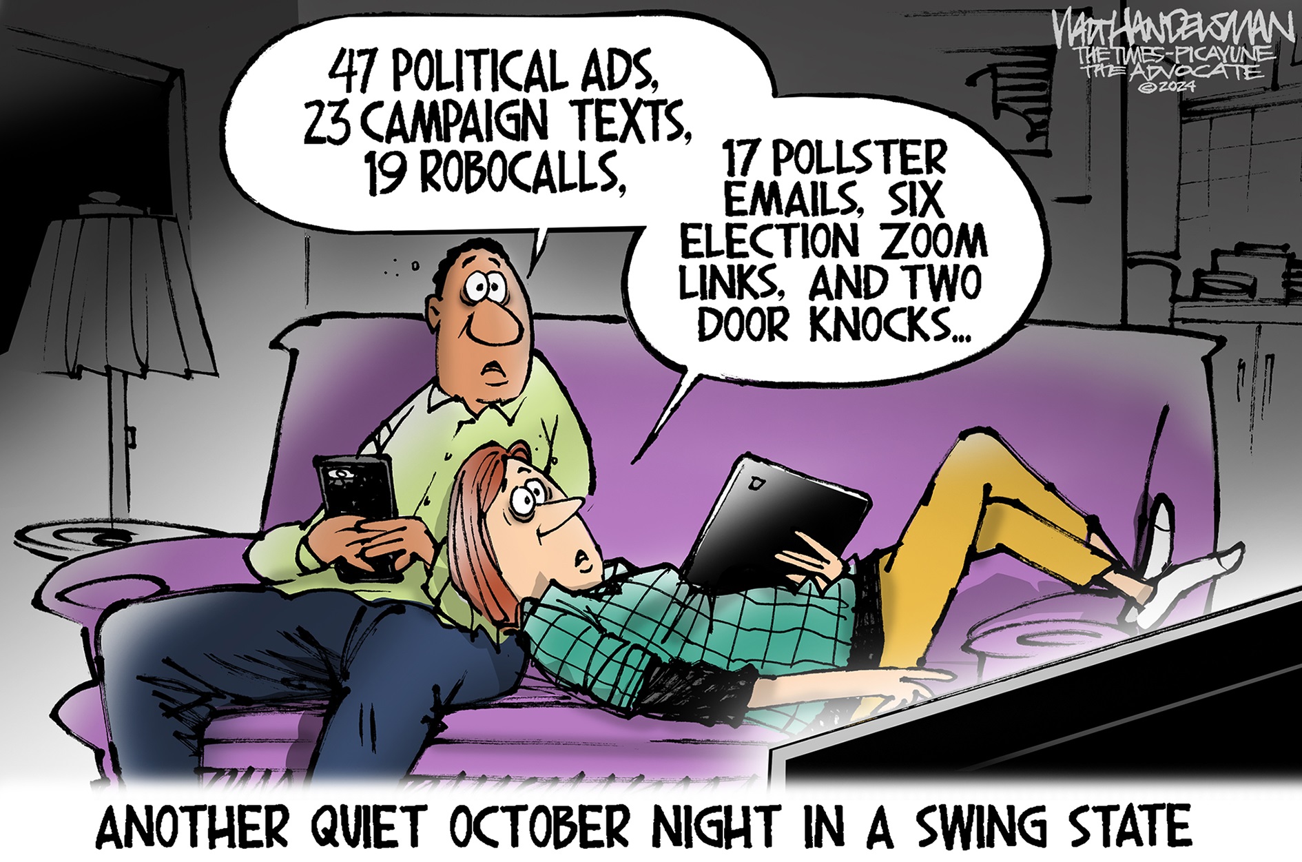 Editorial cartoons for Oct. 13, 2024 - syracuse.com
