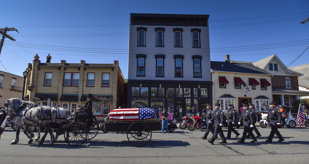 Funeral for Phillipsburg police officer Dominic 'Dom' Belcastro ...