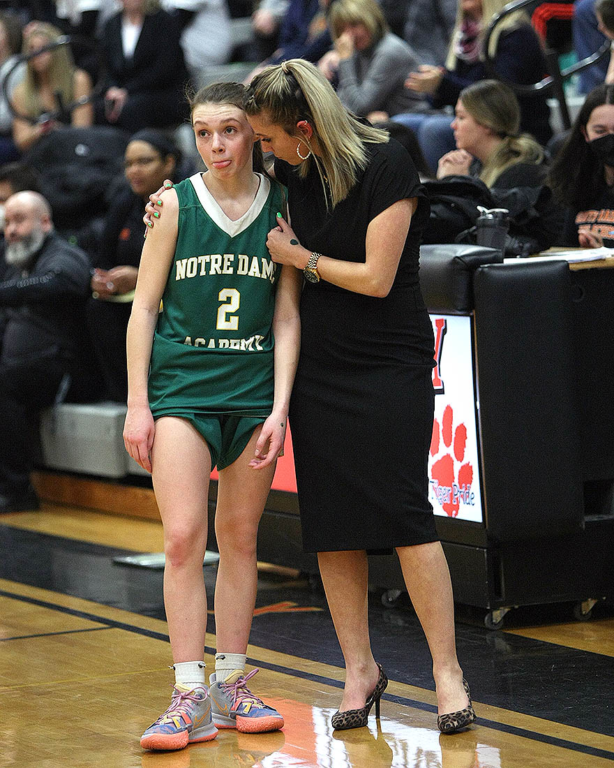 Notre Dame-Worcester vs South Hadley girls Basketball 3/9/22 - masslive.com