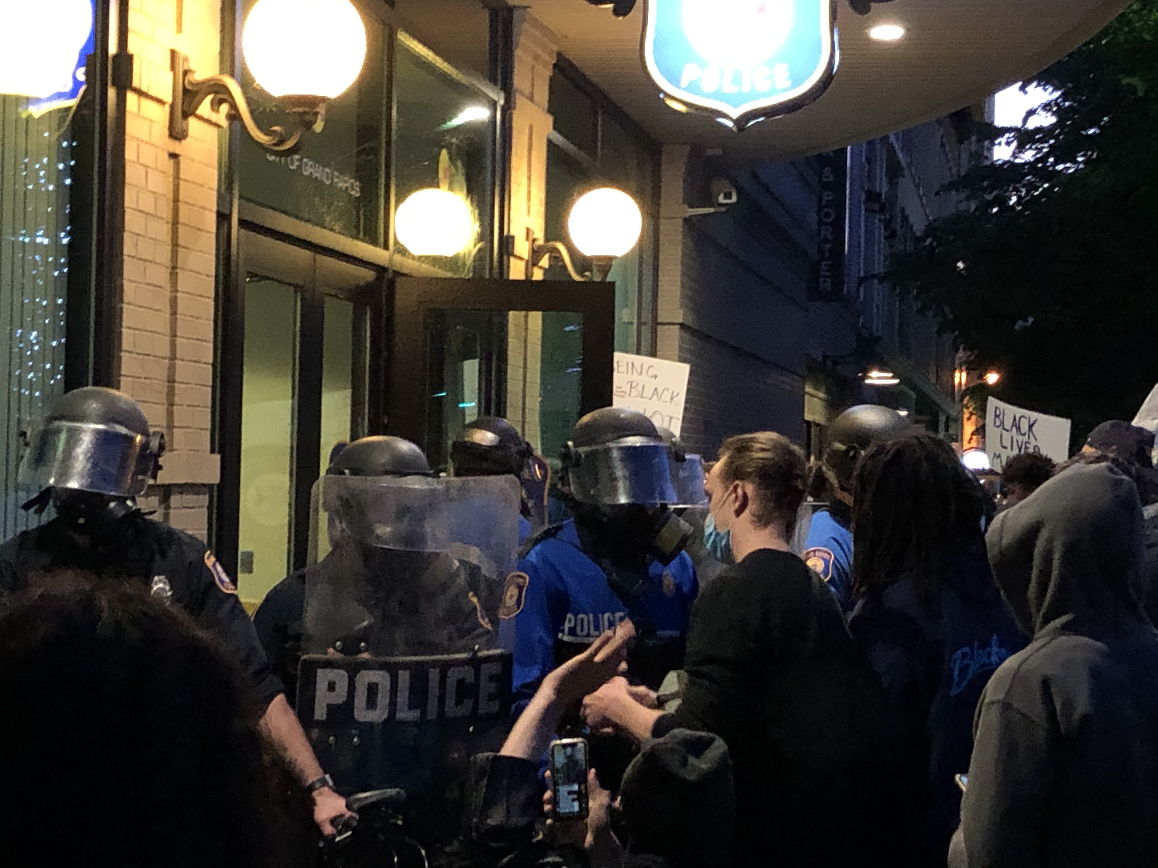 Photos of damage from Grand Rapids riot - mlive.com