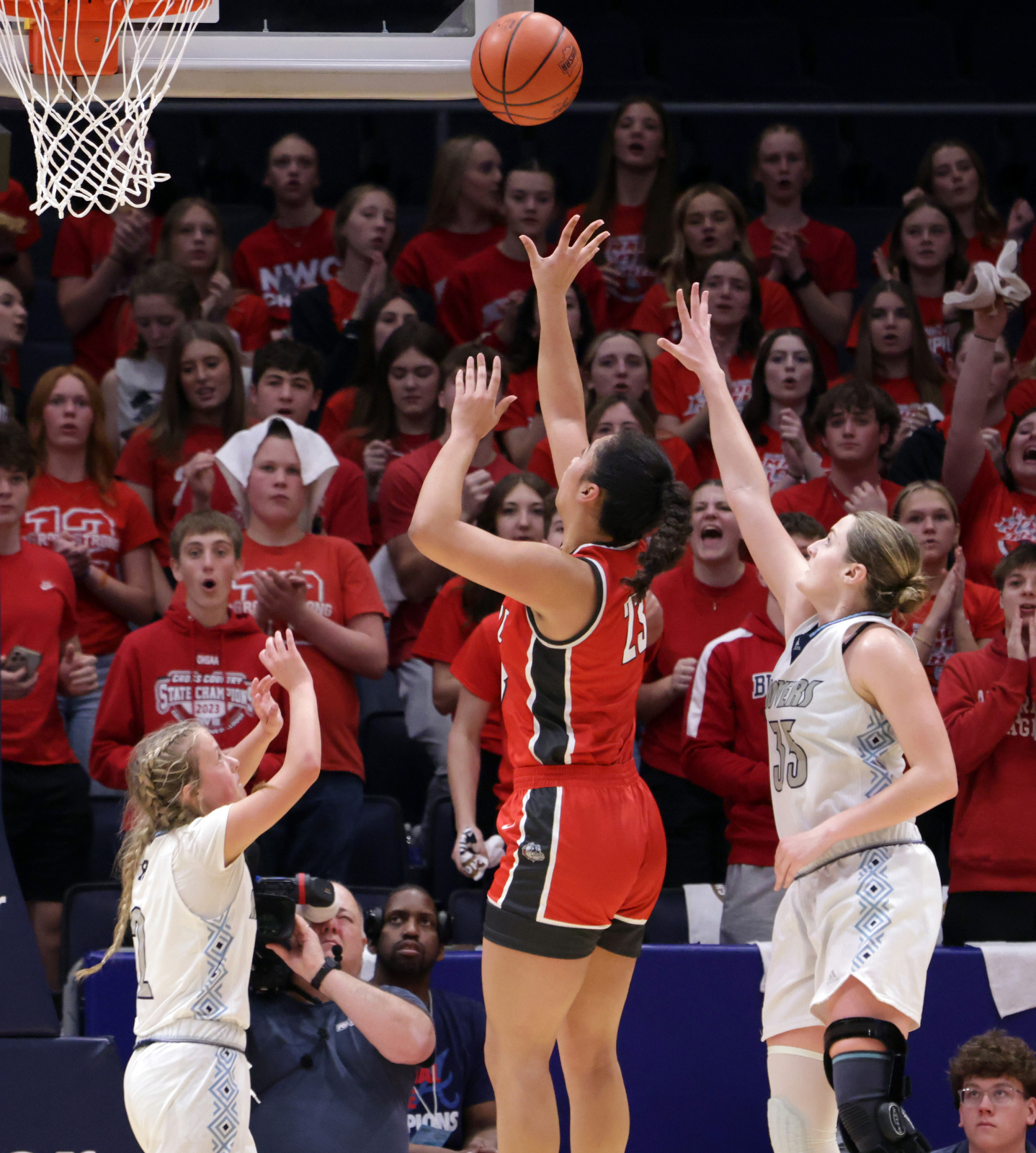 Rootstown vs Columbus Grove, Div VI, girl's basketball finals ...