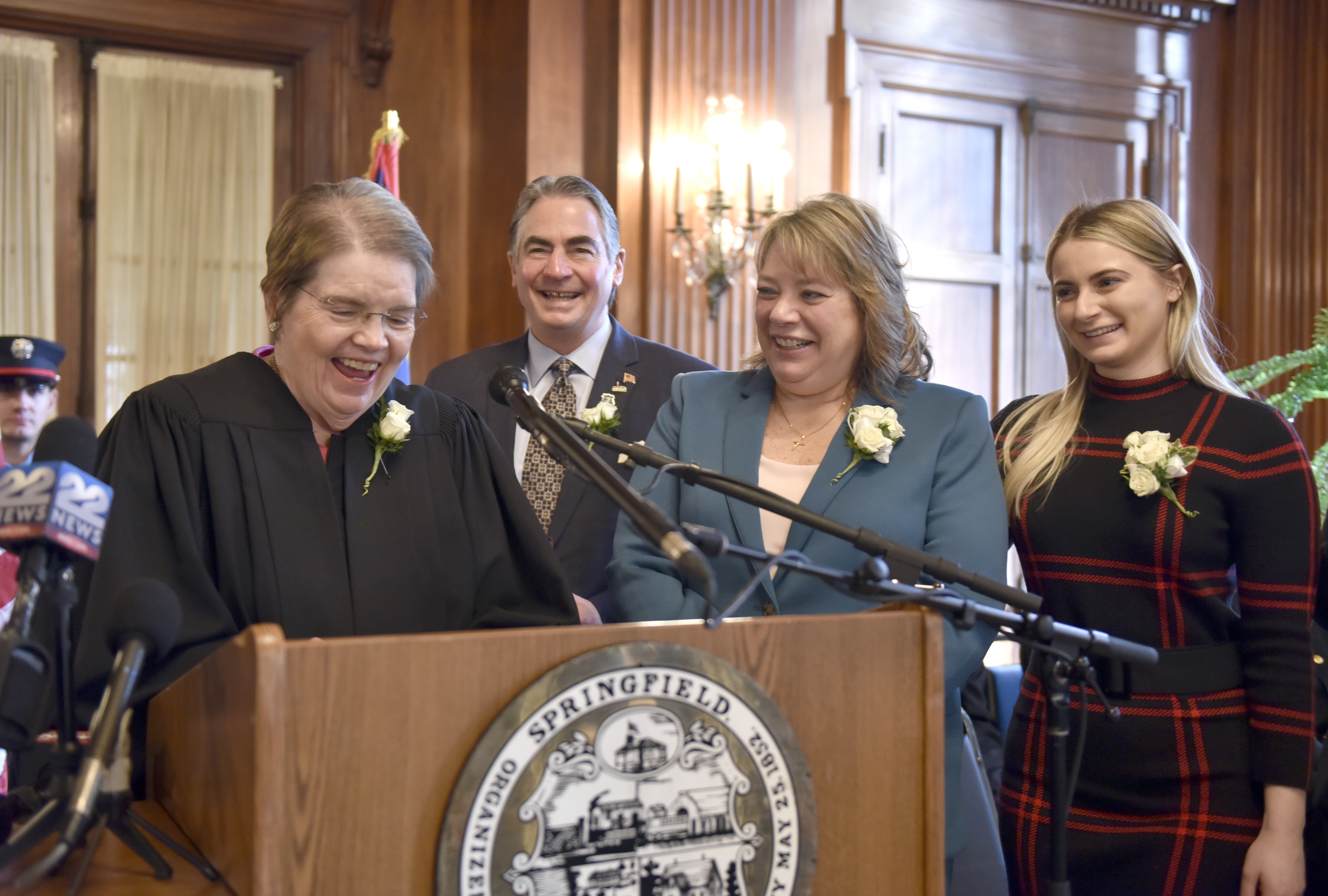 Springfield Mayor, City Councilors sworn in during Symphony Hall ...