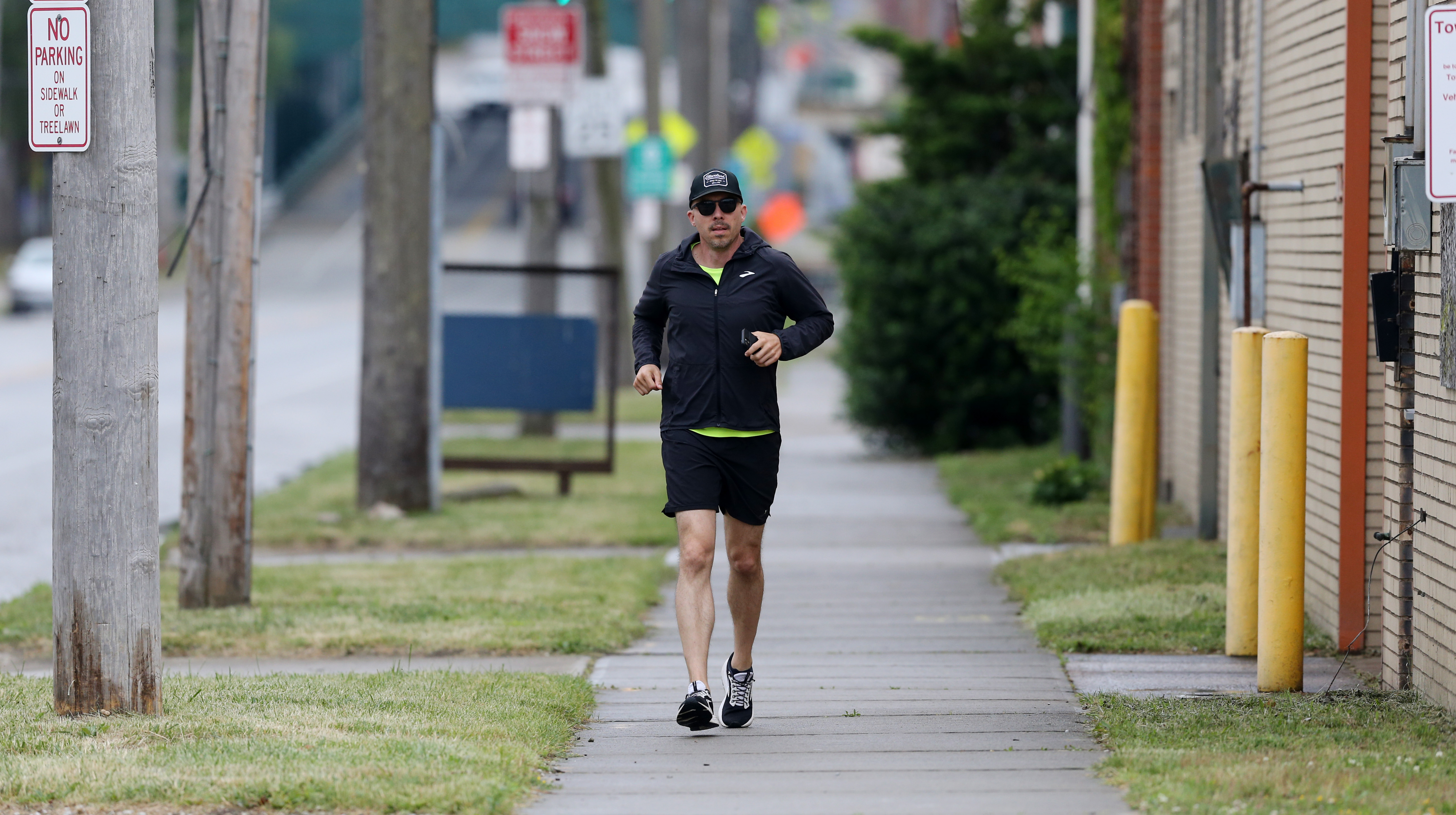 Phil Kidd running the streets of Cleveland looking for capital projects ...