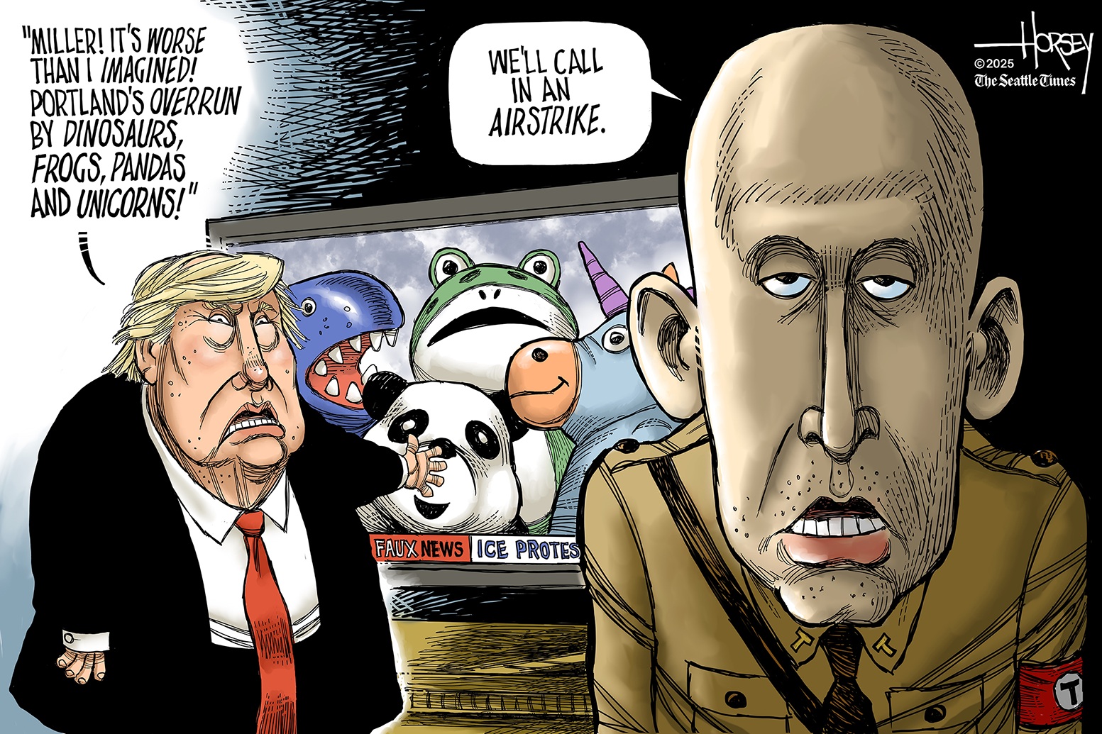 Editorial cartoons for Oct. 19, 2025 - cleveland.com