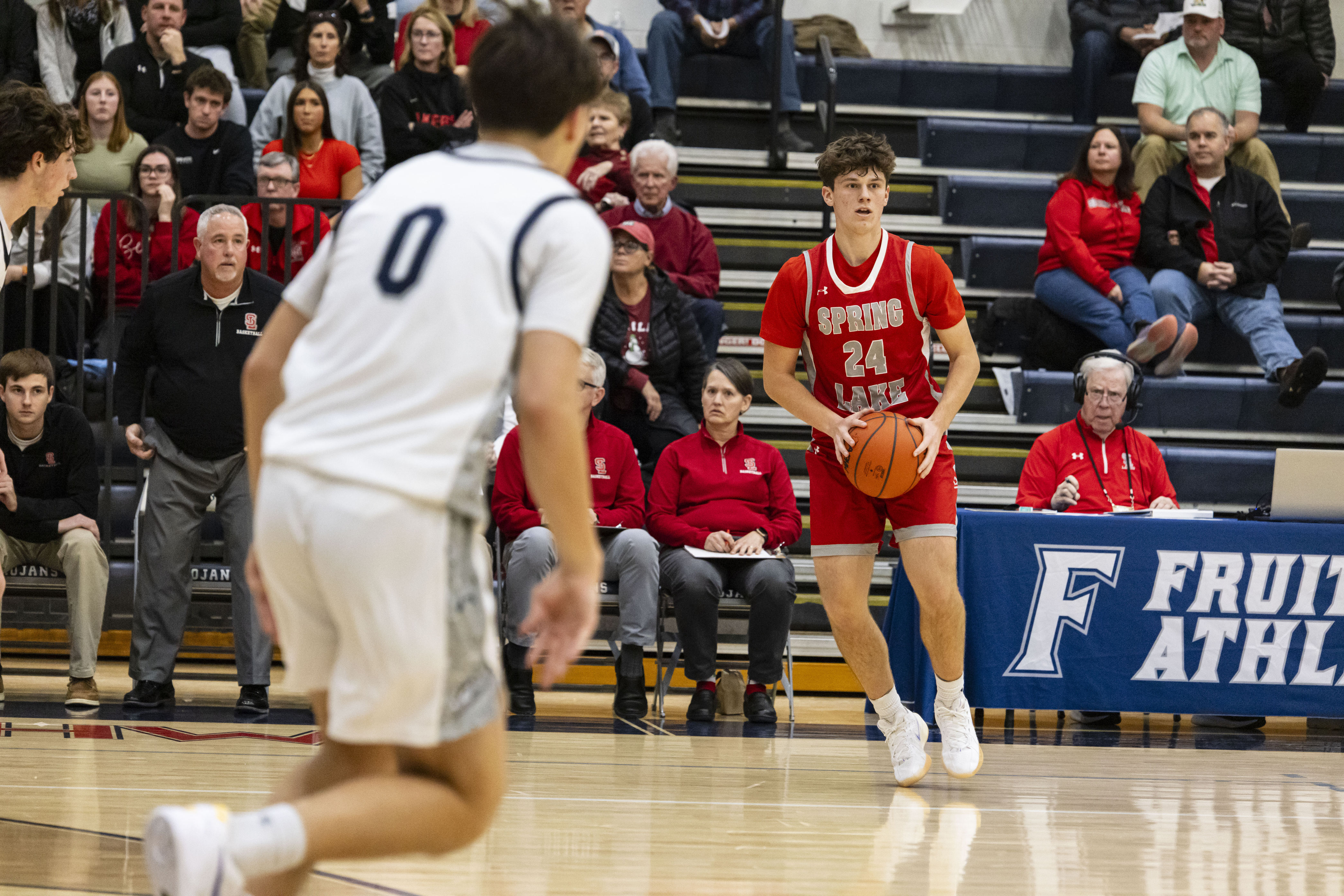 Fruitport hosts Spring Lake in high school boys basketball - mlive.com