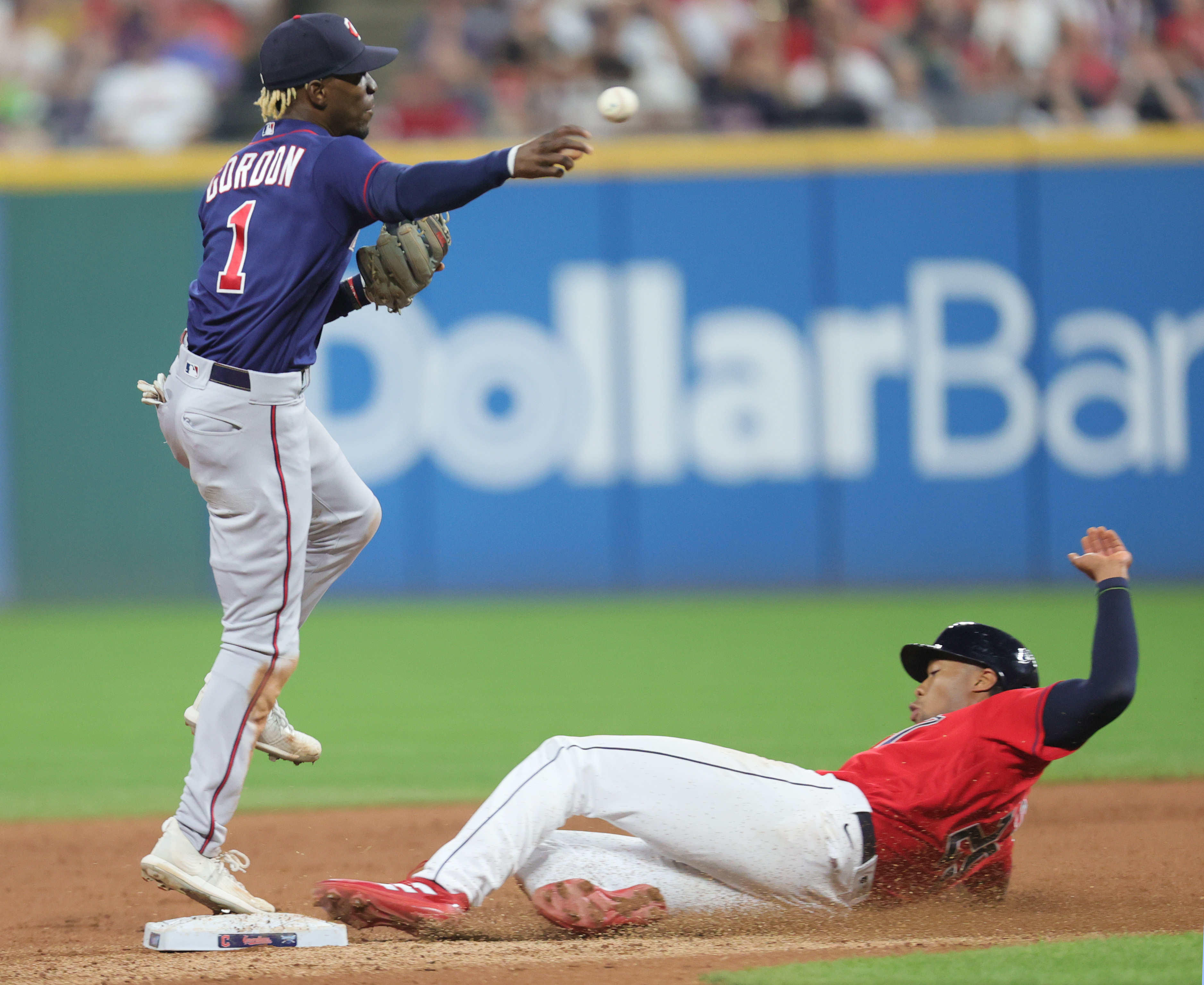 Cleveland Guardians vs. Minnesota Twins in game 2 of a doubleheader ...