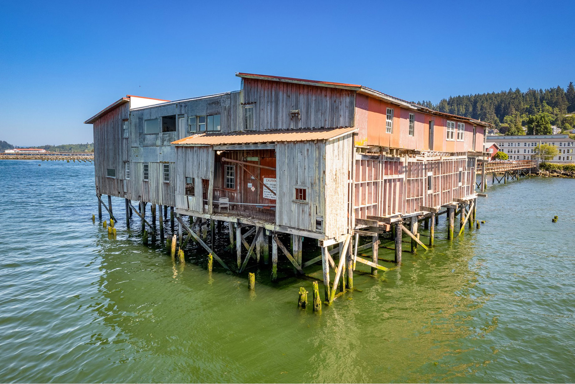 Astoria's Big Red fish net depot - oregonlive.com