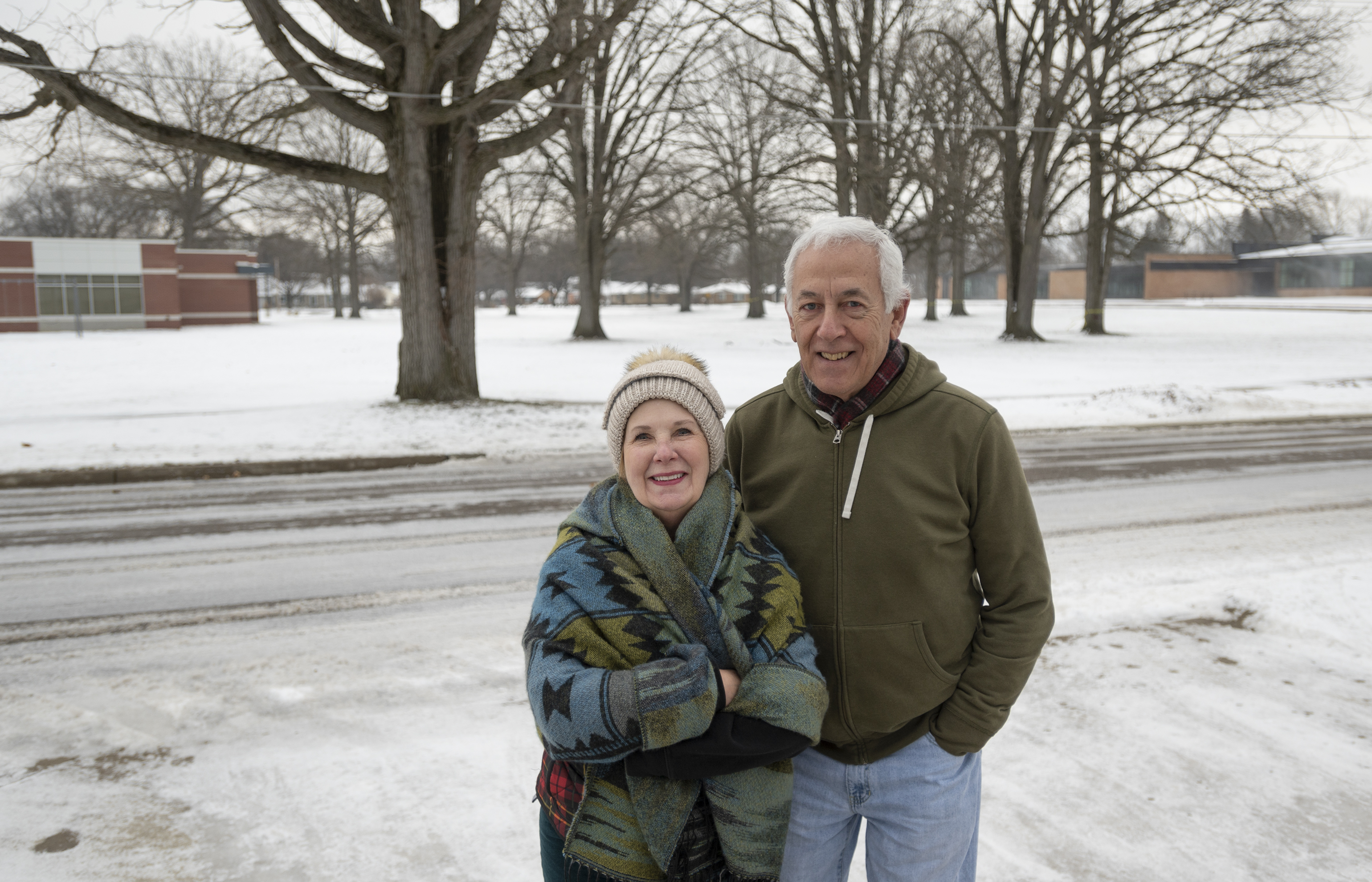 Trees near old Frost Elementary building - mlive.com