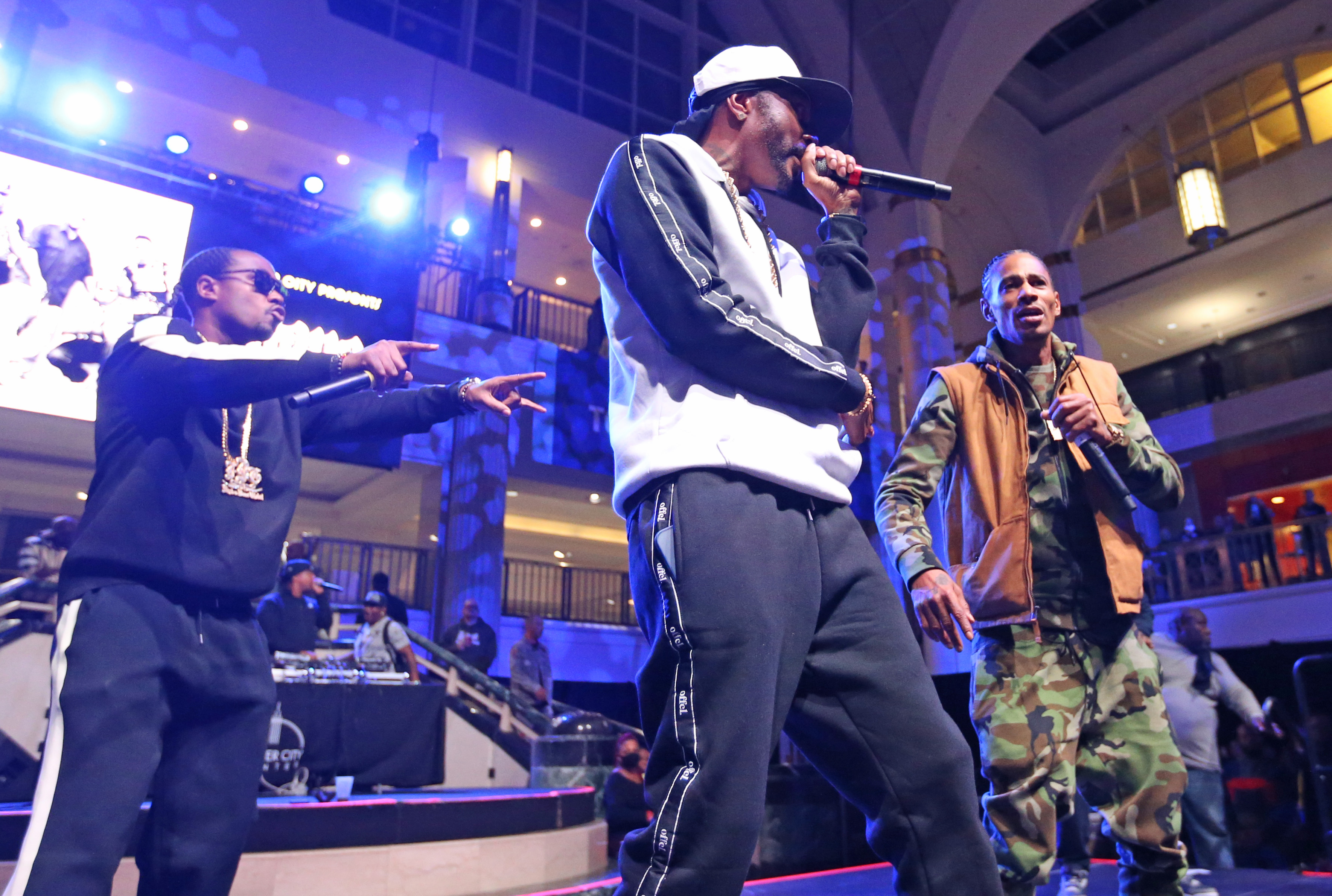 Bone Thugs-N-Harmony perform at Tower City, October 28, 2021 ...