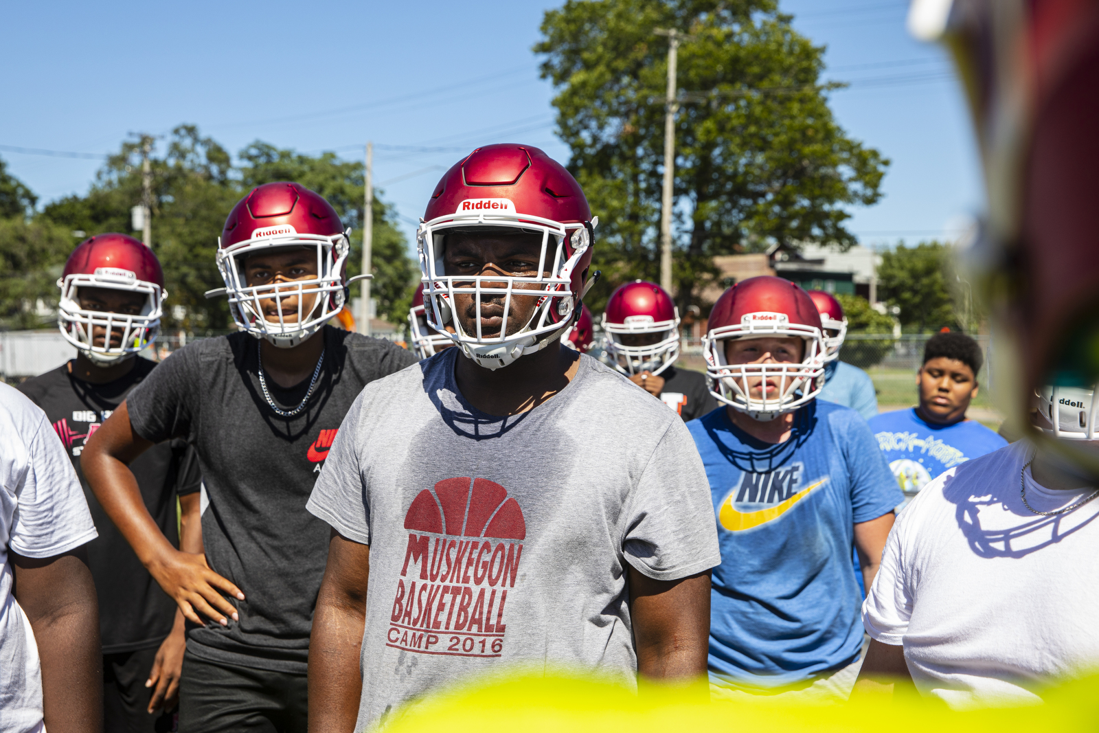 Muskegon Big Reds kick off practice for 2020 - mlive.com