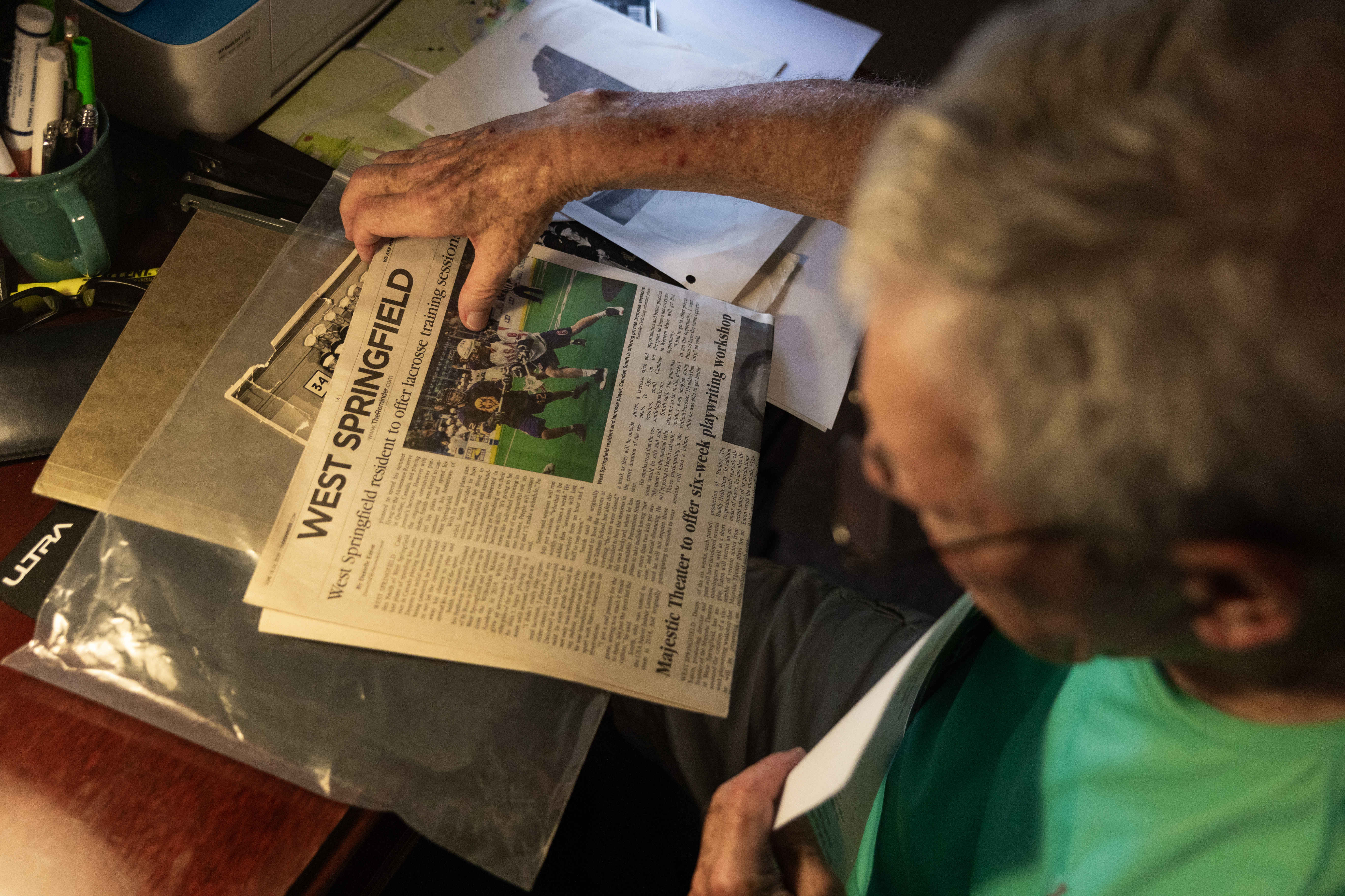 George 'Jerry' Callahan, 85-year-old cancer survivor, is writing a book ...