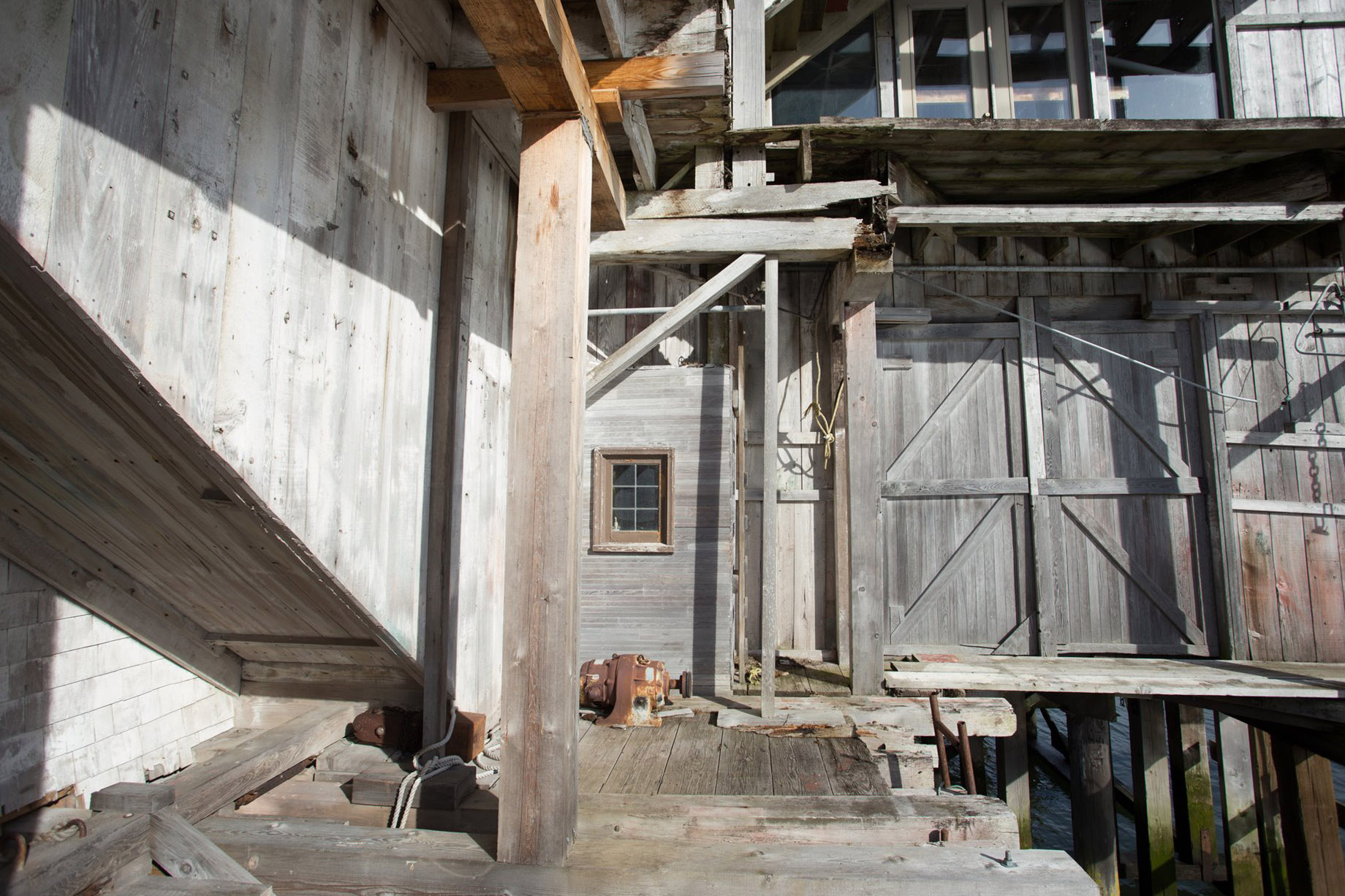 Astoria's Big Red fish net depot - oregonlive.com
