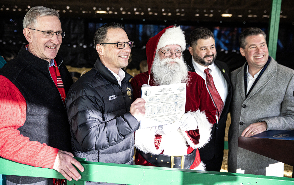 Santa’s reindeer at Hersheypark receive clean bill of health for ...