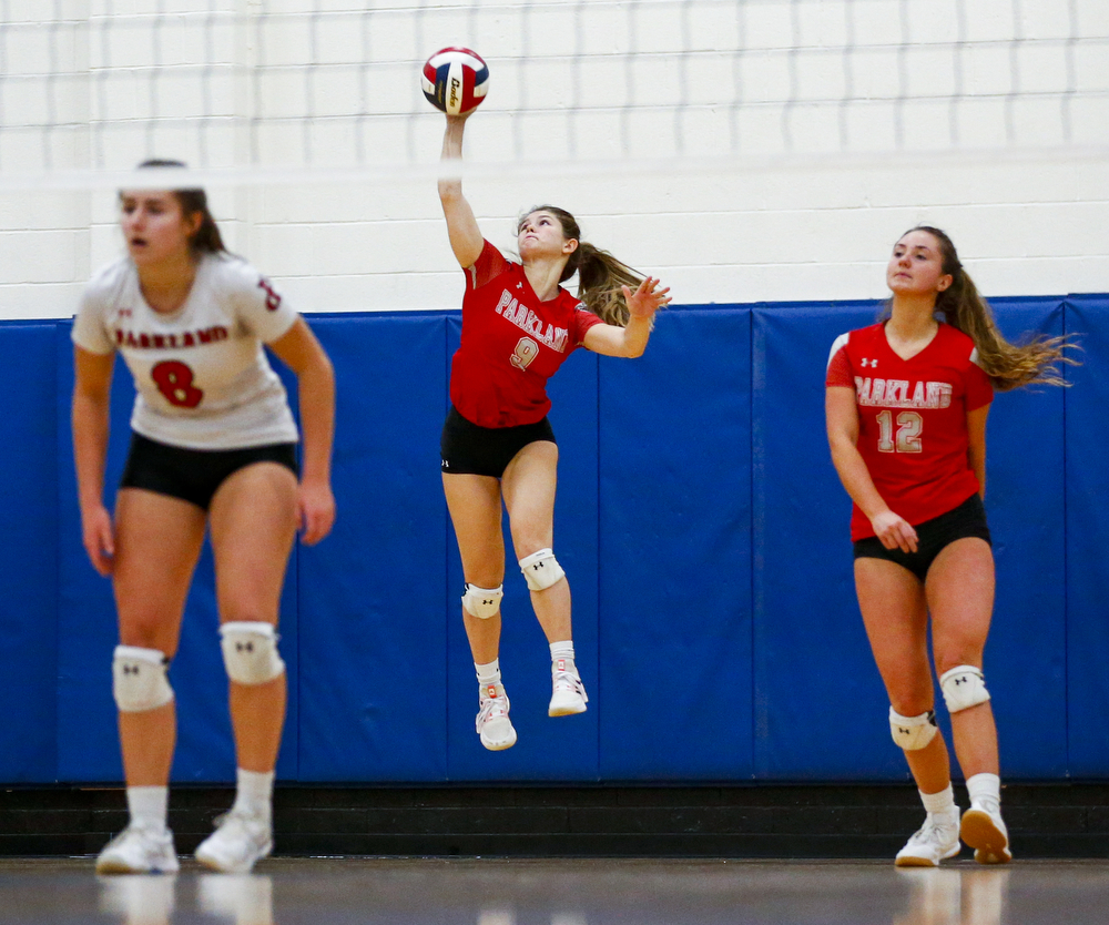 PIAA girls 4A volleyball semifinals: Parkland vs. Bishop Shanahan ...