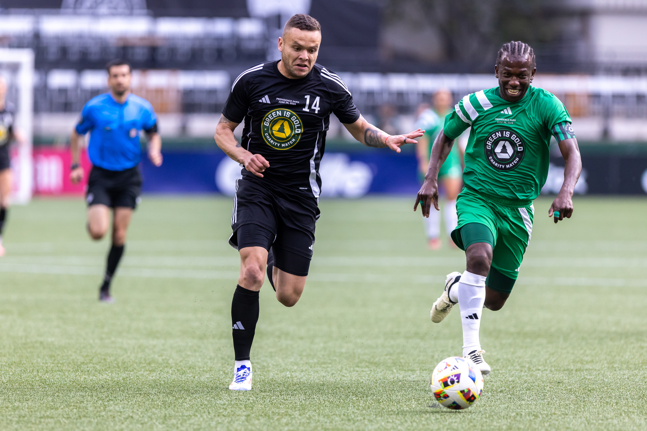 Portland Timbers and Thorns "Green is Gold" charity match - oregonlive.com