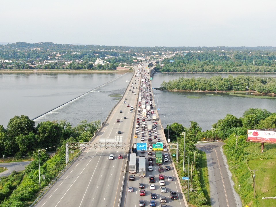 An accident on I-83 North in Harrisburg causes traffic delays ...