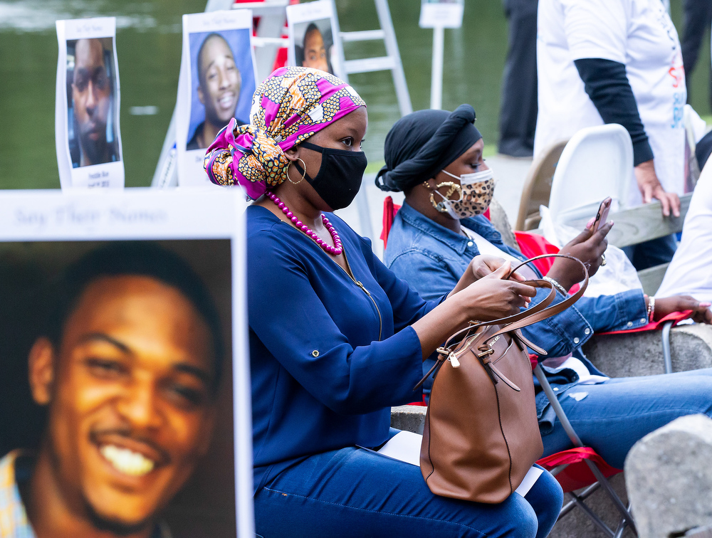 Say Their Names Vigil at Italian Lake - pennlive.com