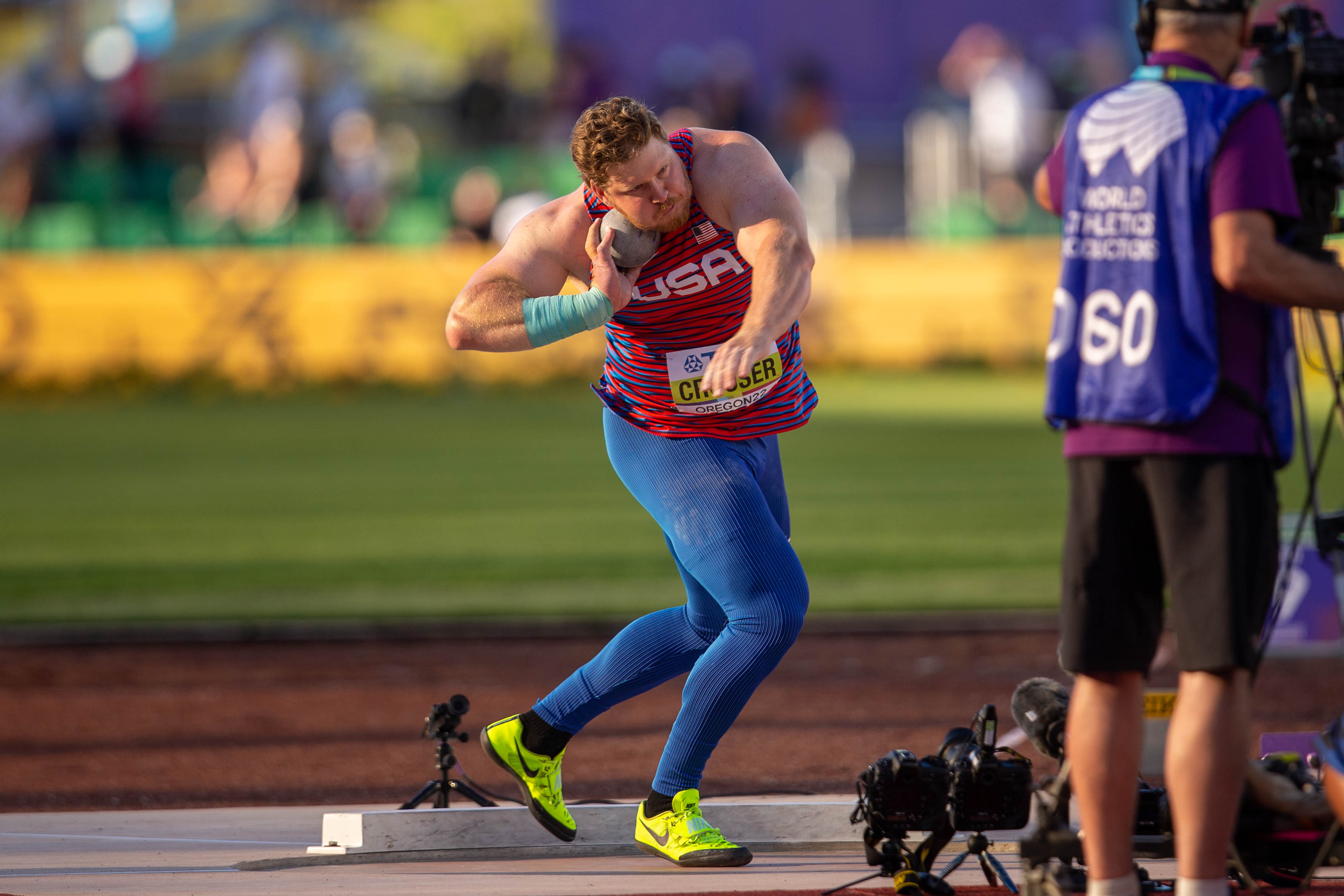 Athletes compete at World Athletics Championships in Eugene ...