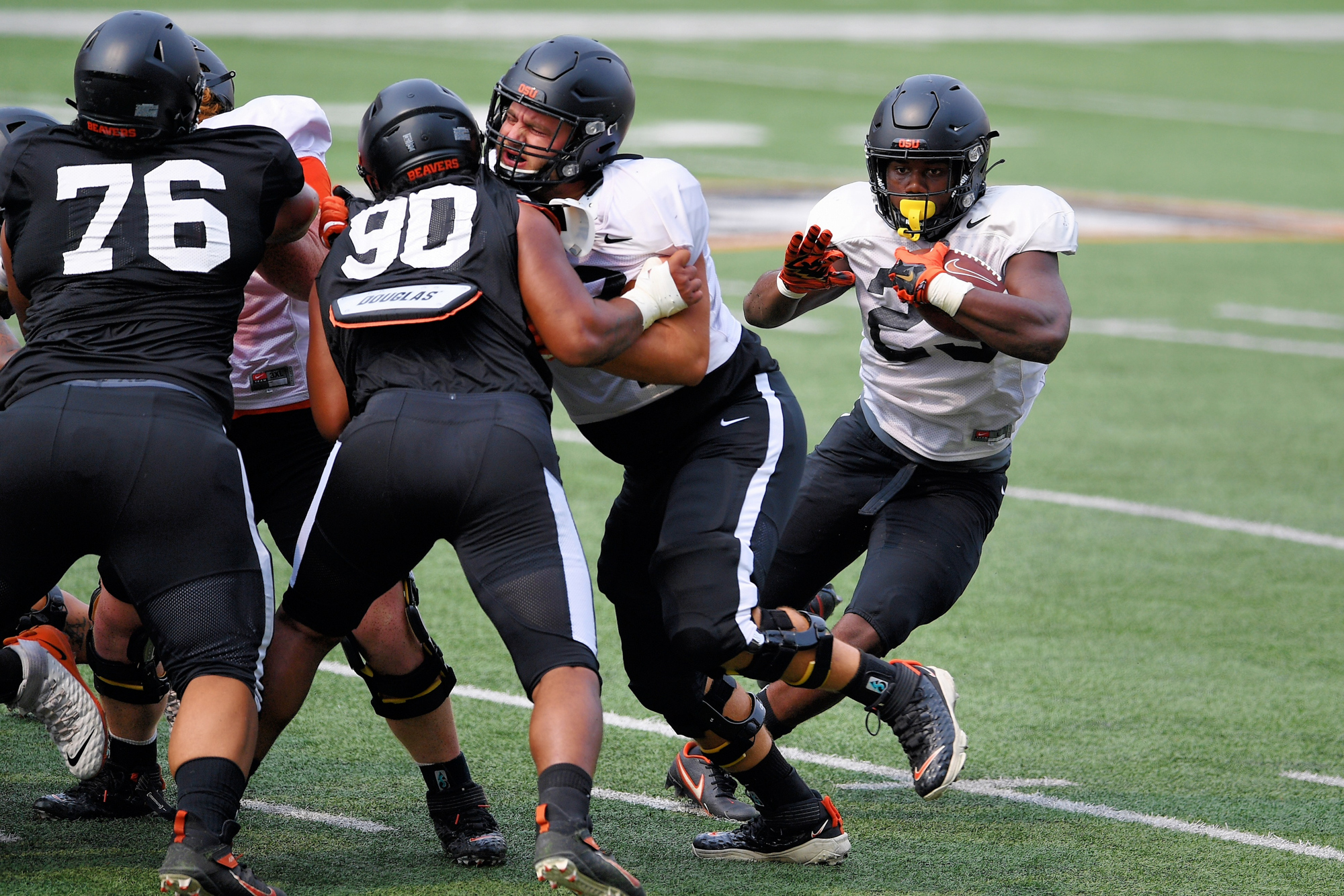 Oregon State football scrimmage, Aug. 14, 2021 - oregonlive.com