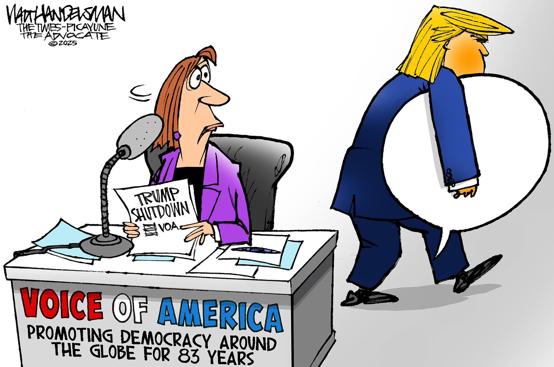 Editorial cartoons for March 23, 2025 - cleveland.com