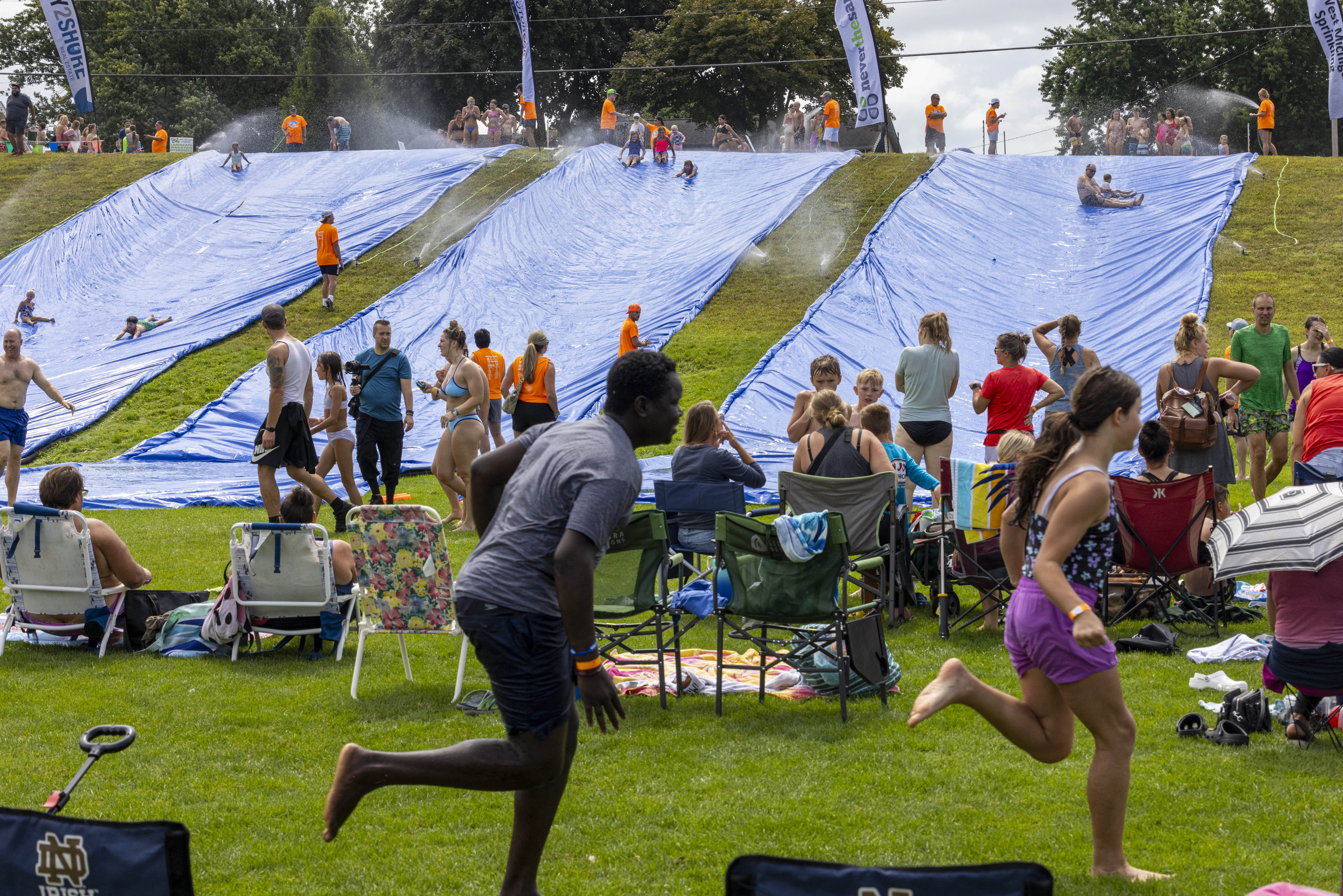 Giant Slip 'N Slides returns to West Michigan - mlive.com