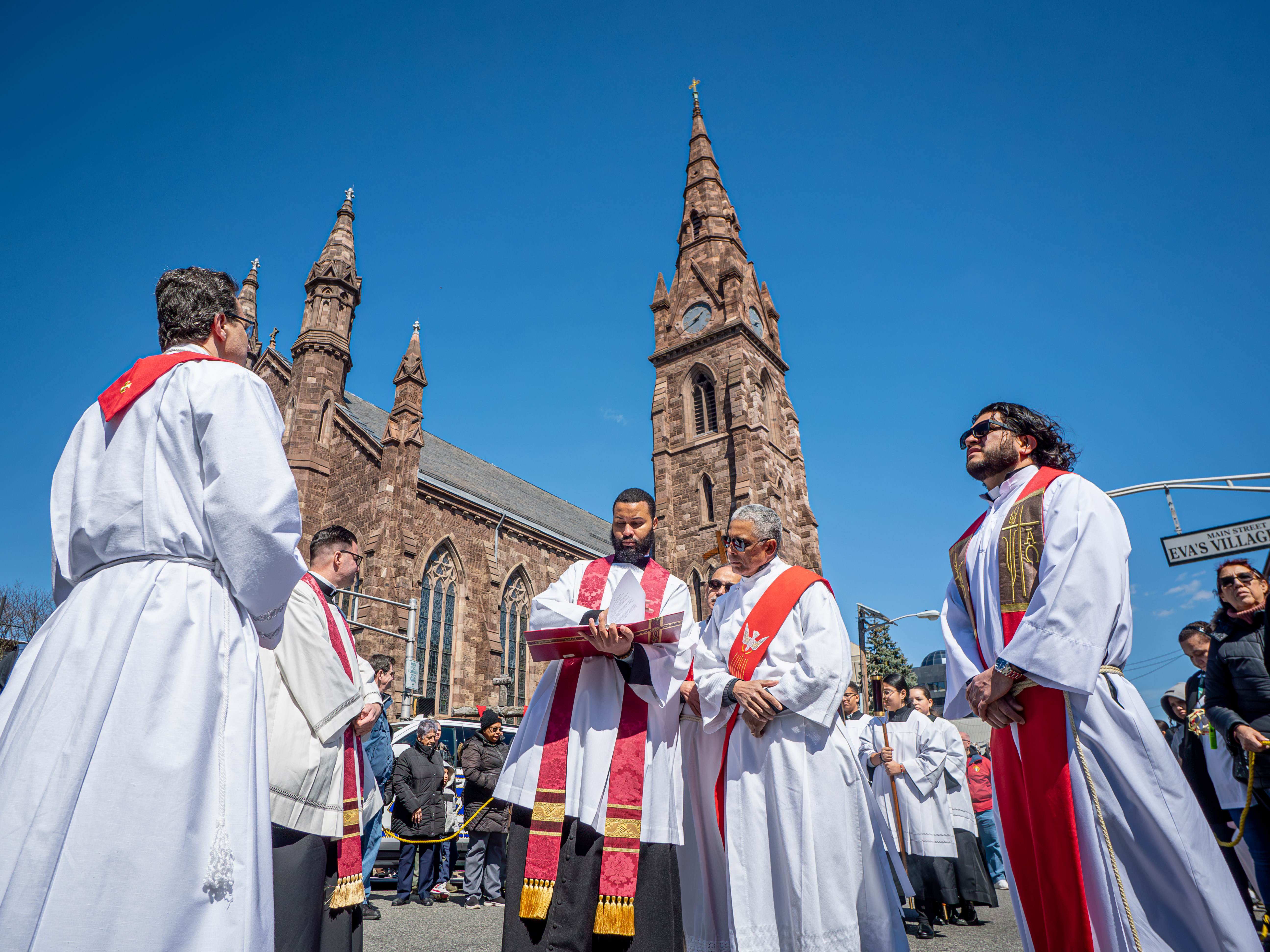 Reenactment of the Passion of Christ through the streets of Paterson ...