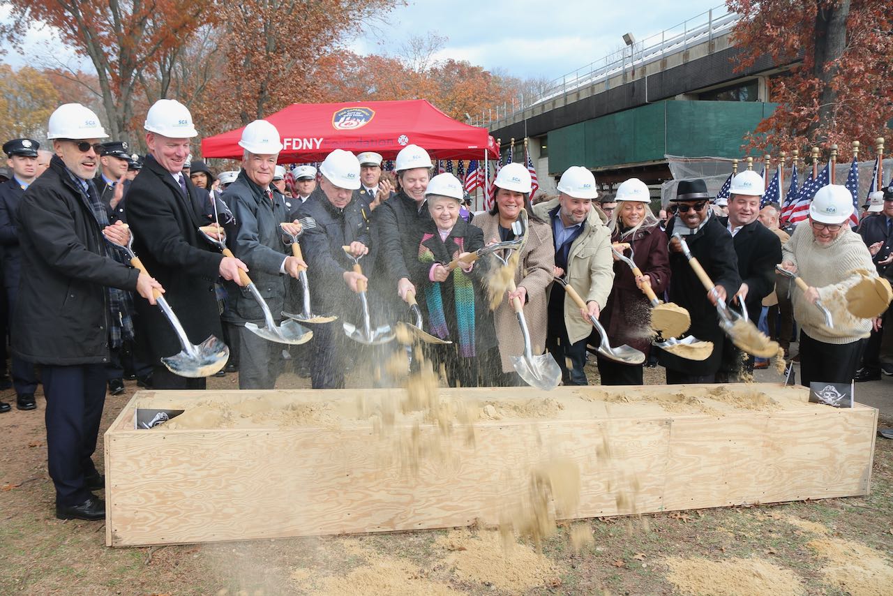 Tottenville H.S. breaks ground on new field house named in honor of ...