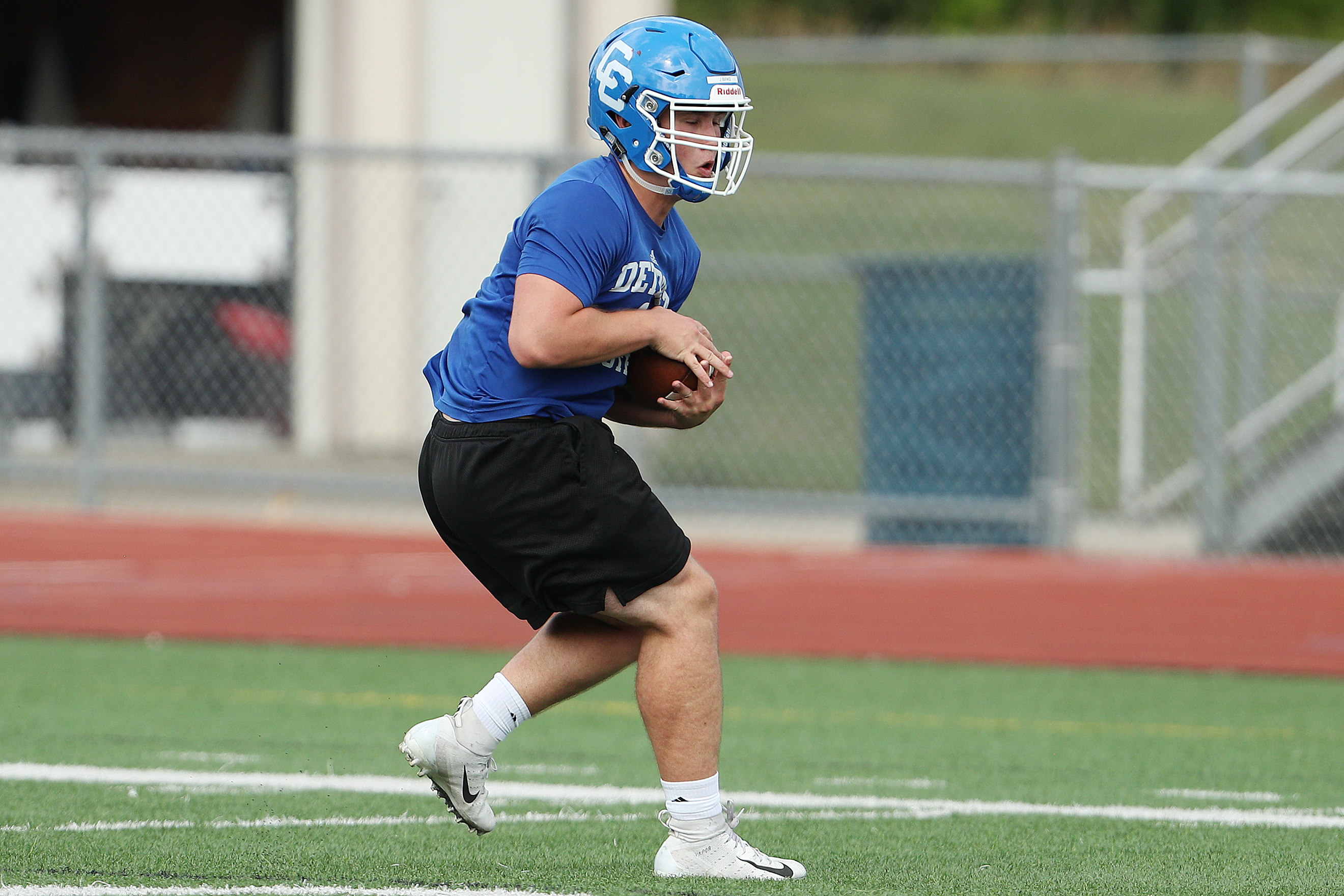 Detroit Catholic Central's first football practice of 2019 season ...