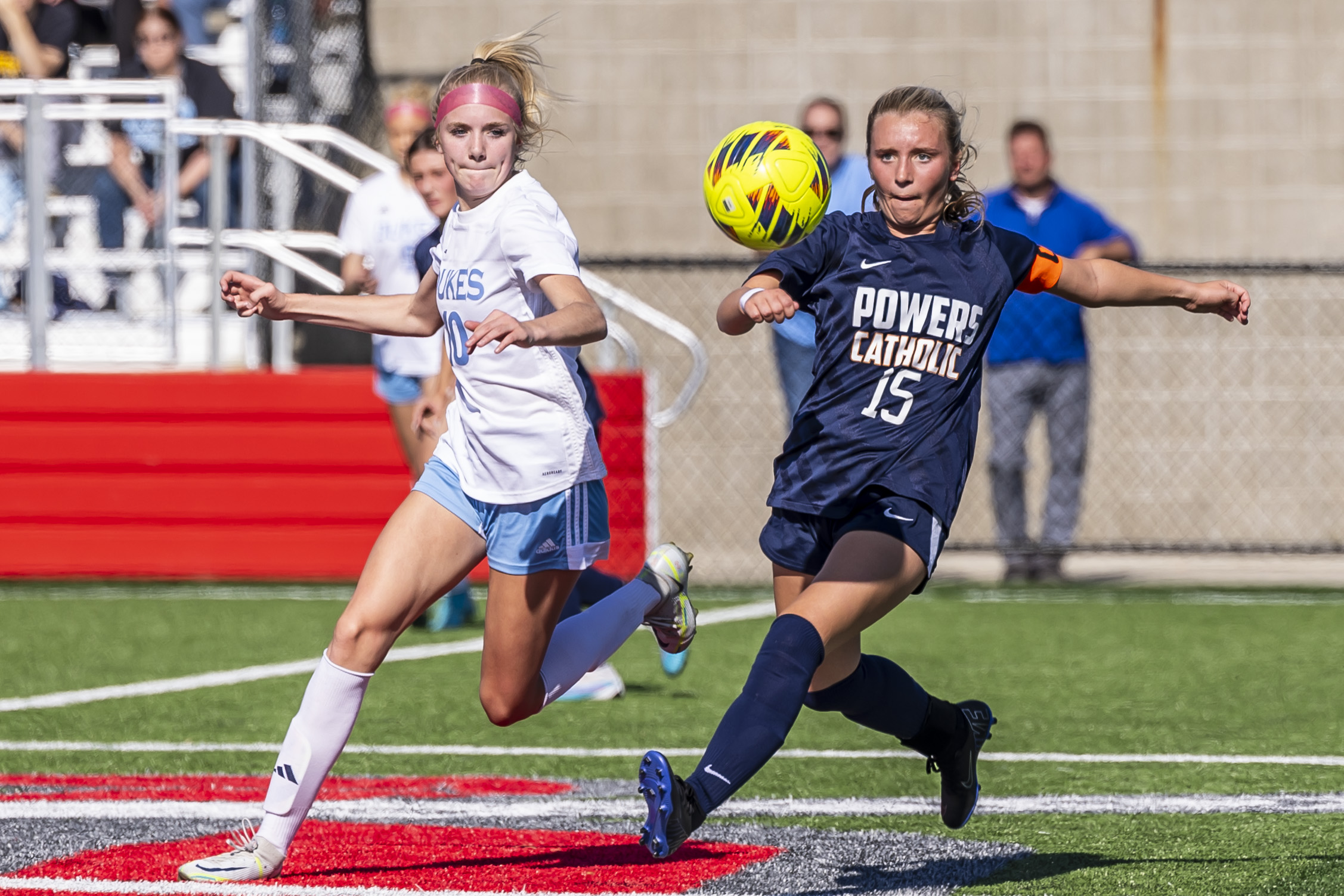 Flint Powers Catholic girls soccer defeats Garber in Division 3 ...