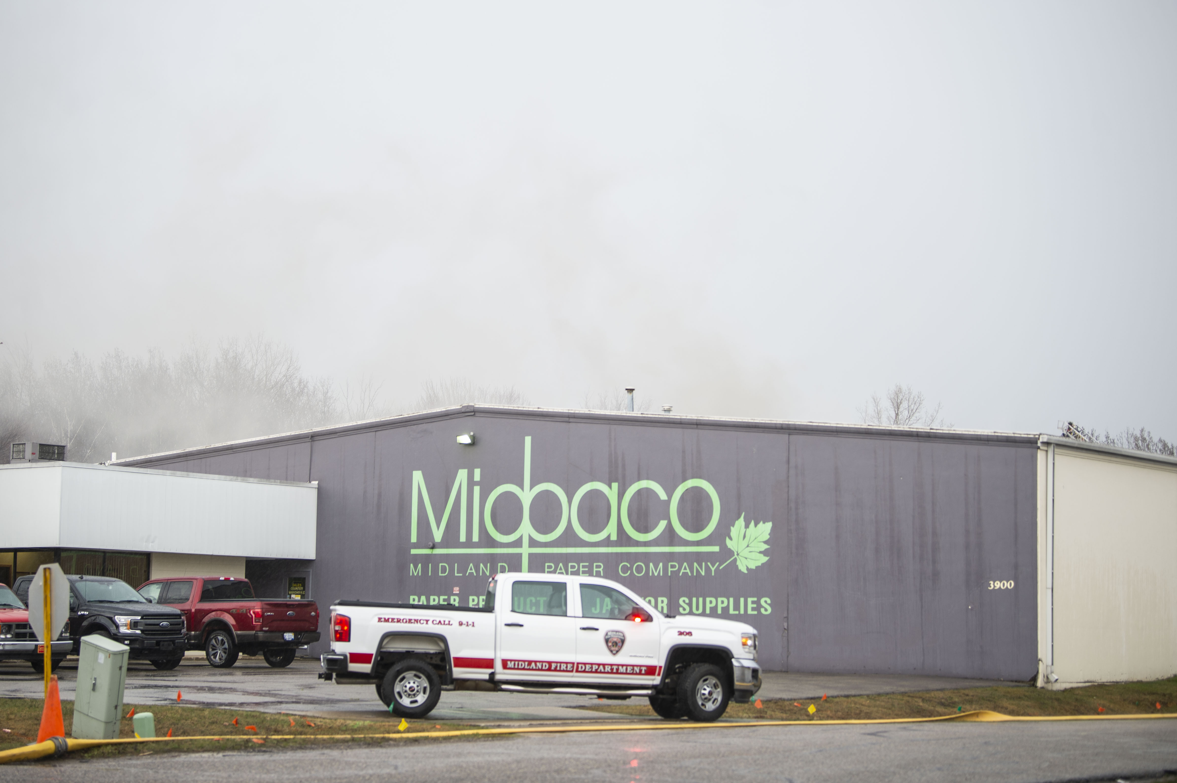 Firefighters battle blaze at Midland Compounding and Consulting - mlive.com