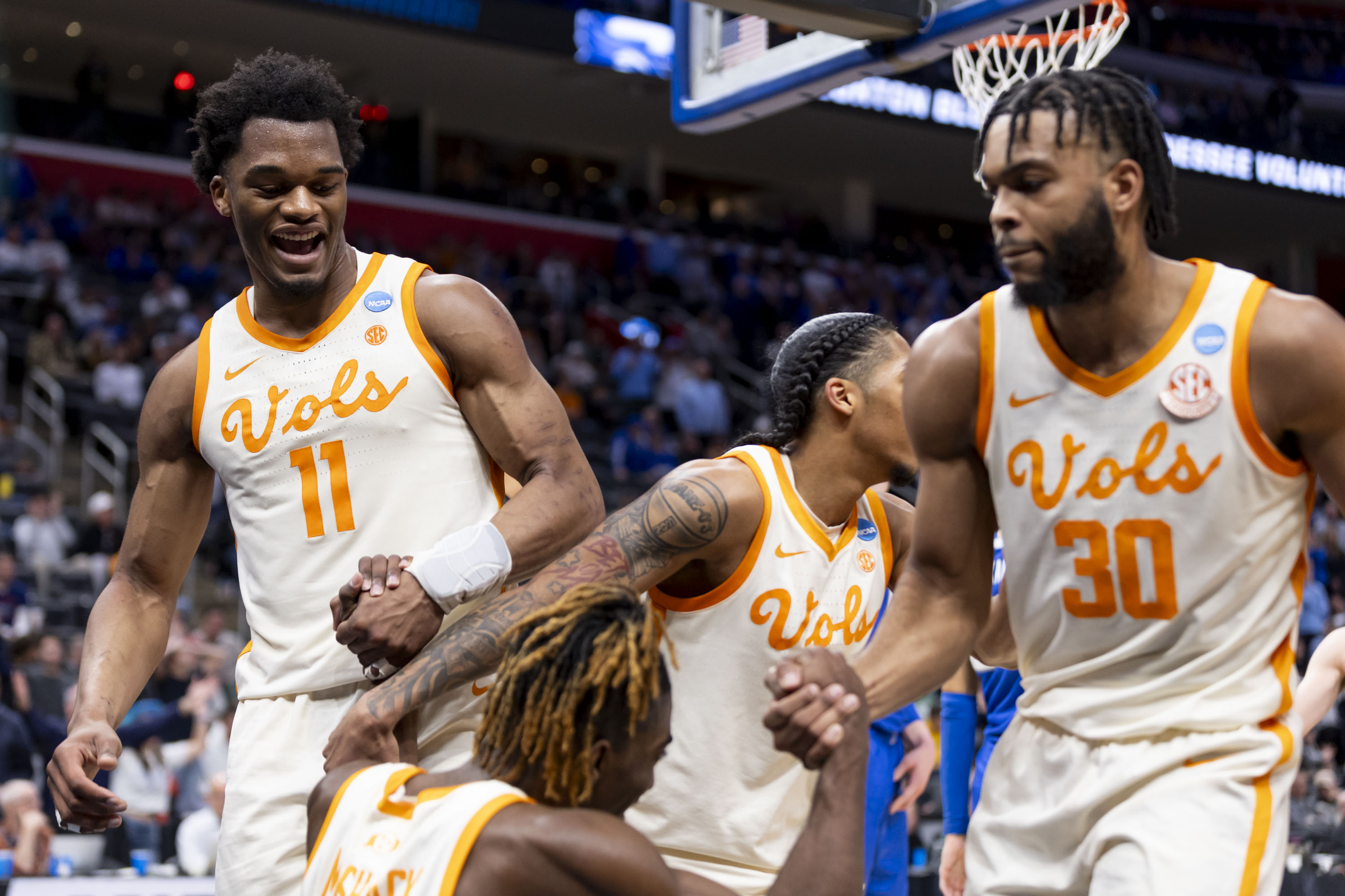 See photos as Tennessee basketball defeats Creighton in NCAA Tournament ...