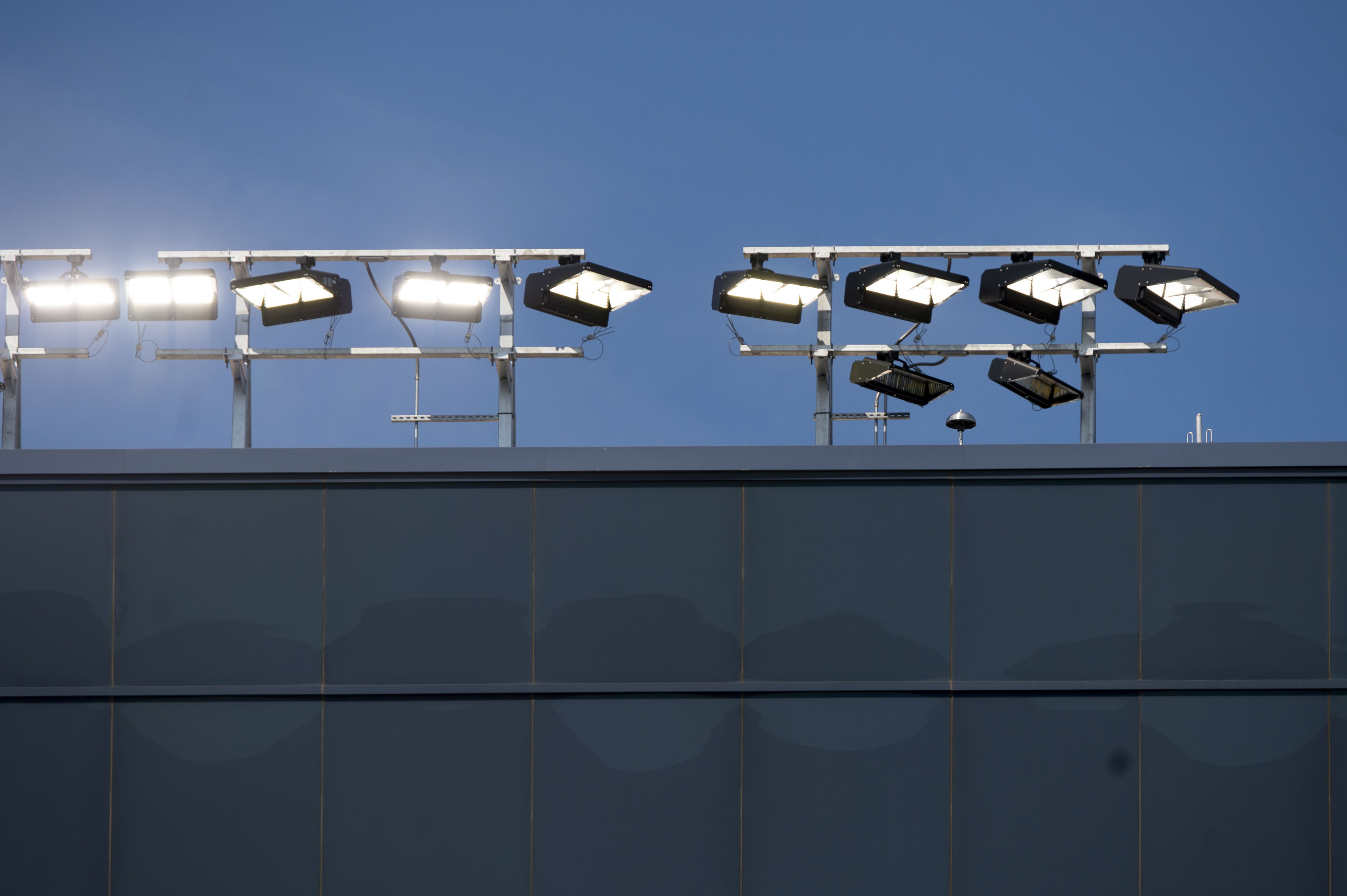 New scoreboards and LED lighting illuminate first Michigan home game of ...