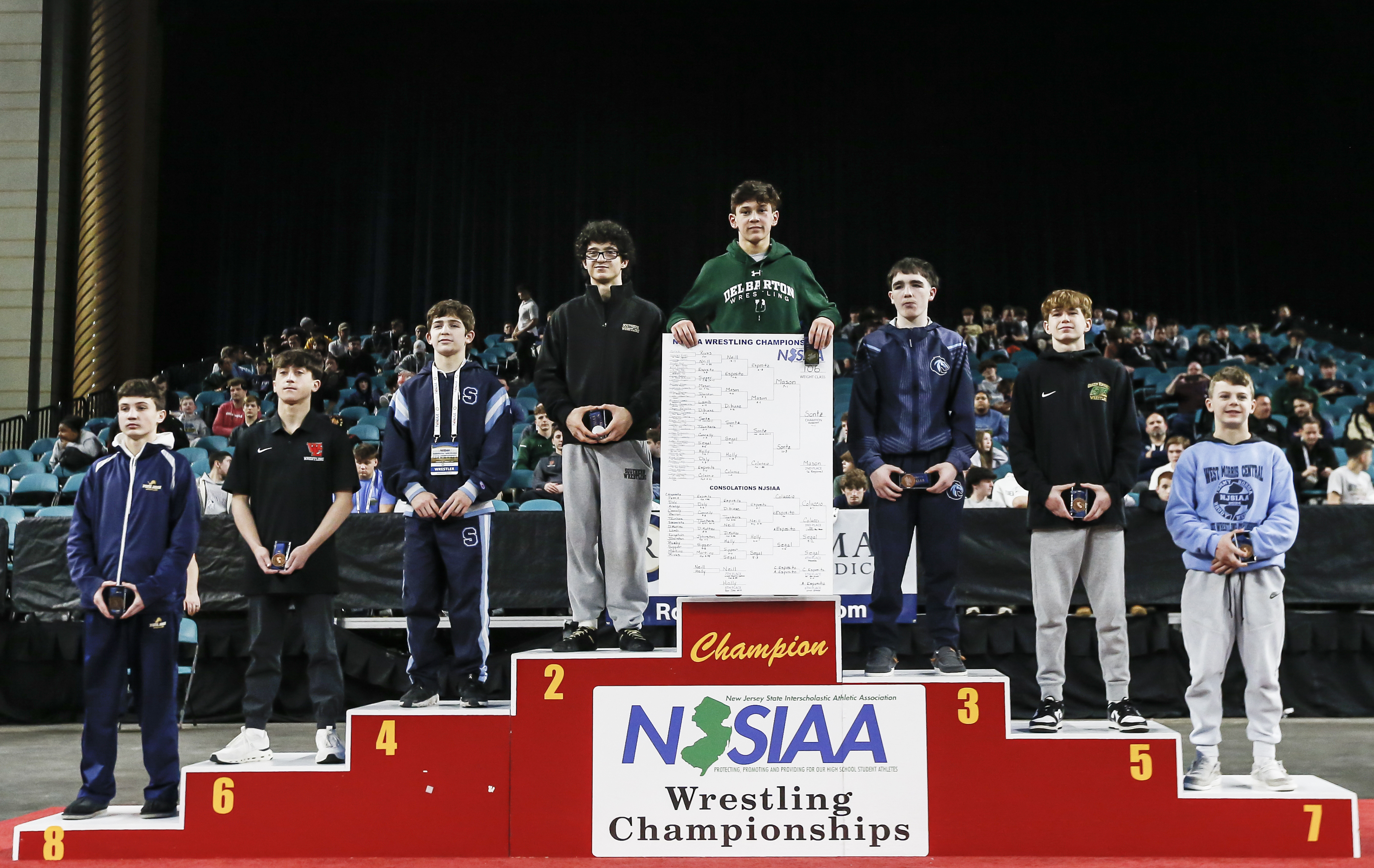 NJSIAA State Wrestling 2024 medalists for the boys and girls ...