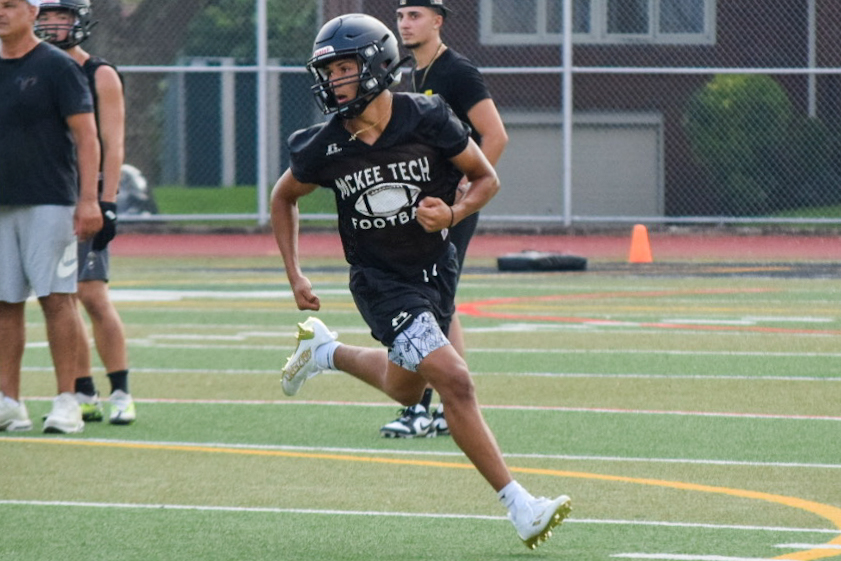 McKee/S.I. Tech starts football workouts with a bang - silive.com