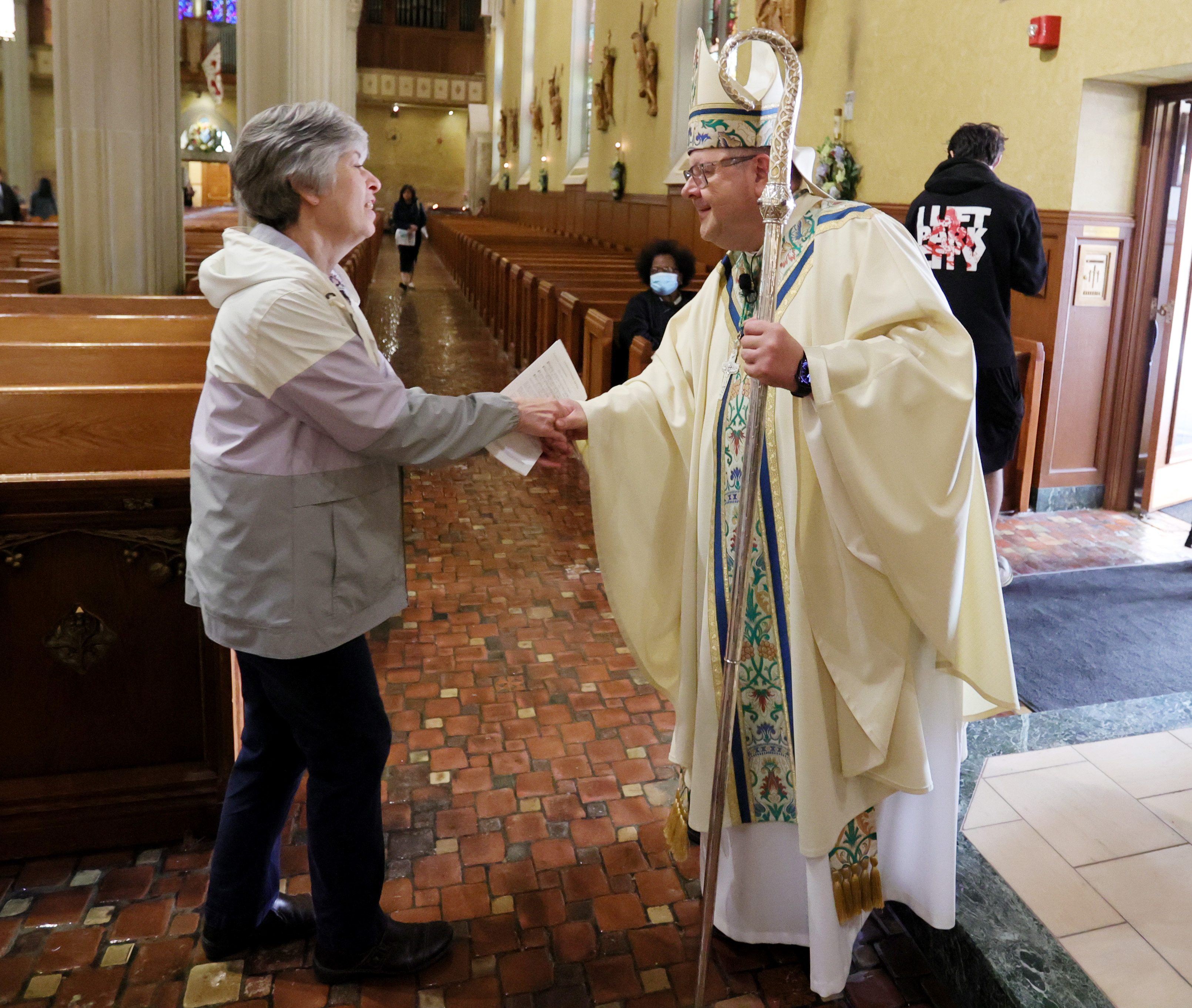 Memorial Mass for Pope Francis held at The Cathedral of St. John the ...