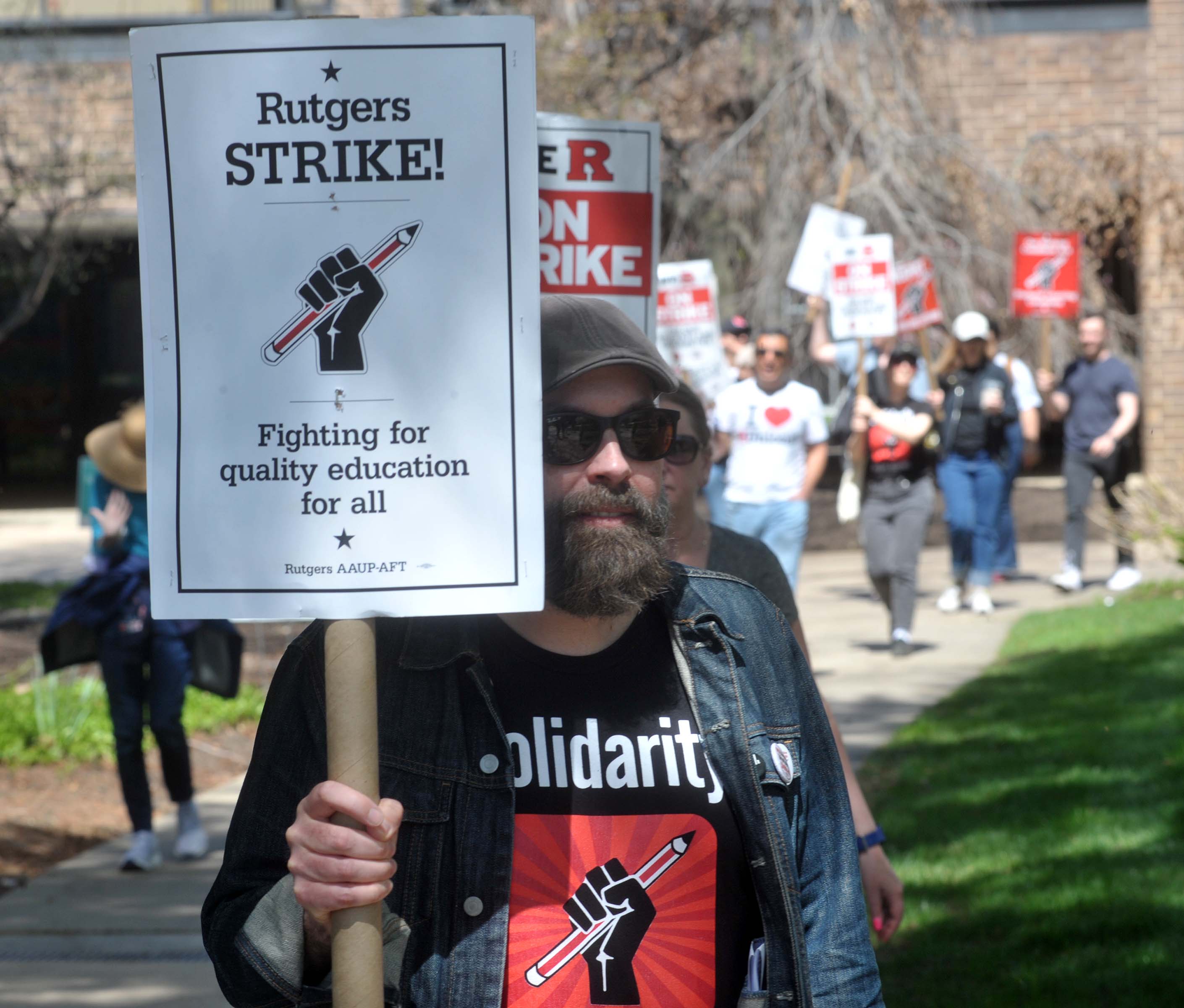 Rutgers Faculty Strike Camden Campus - nj.com