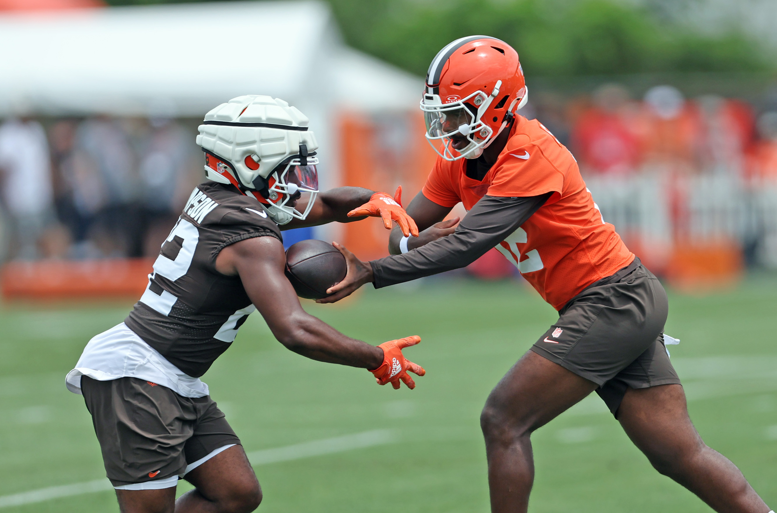Day 3 of Cleveland Browns training camp in Berea, July 25, 2025 ...